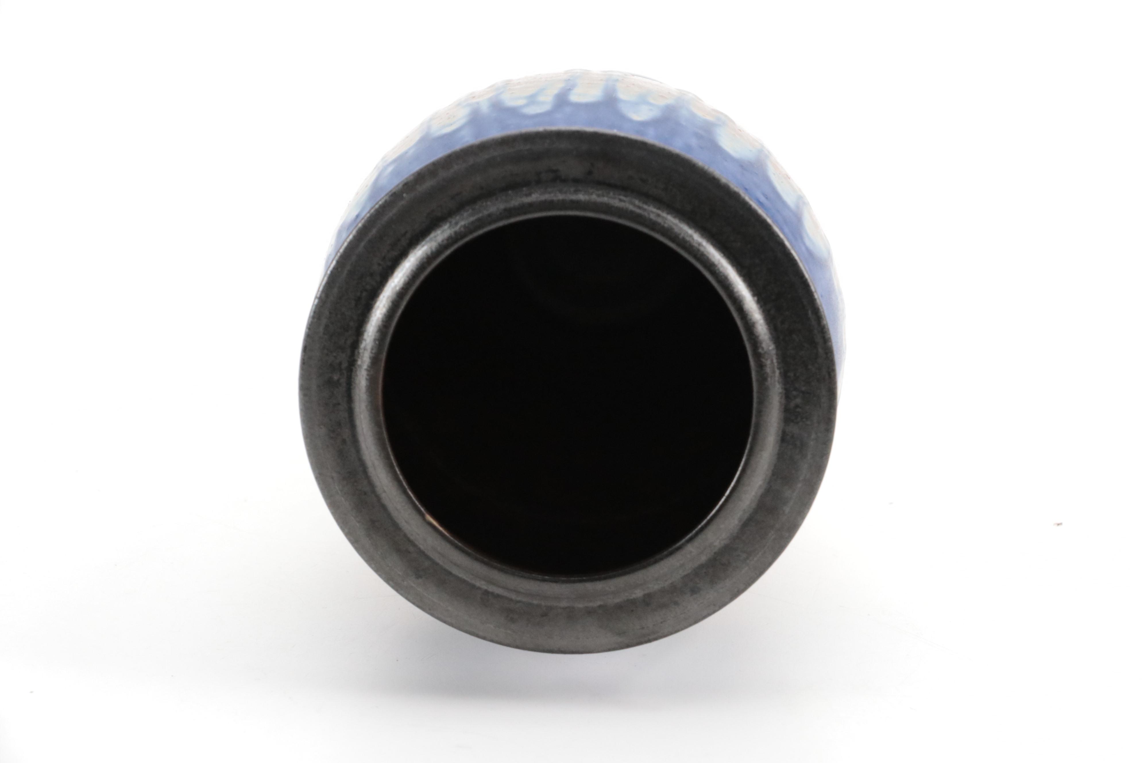 Michael Frasca Drip Glazed Vase and Art Pottery Bowl | Everything But ...