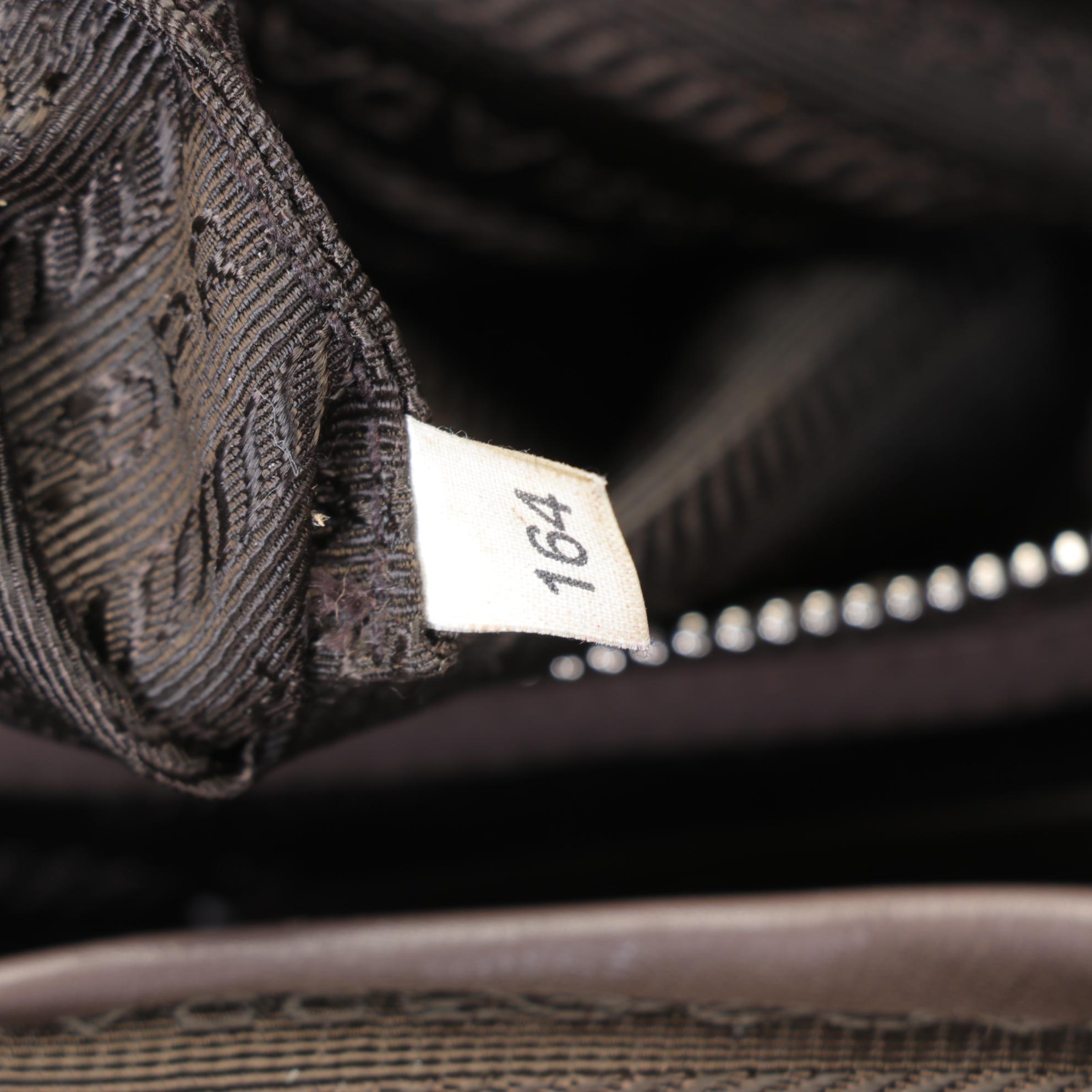 Prada Bambu Calfskin Leather Satchel | EBTH