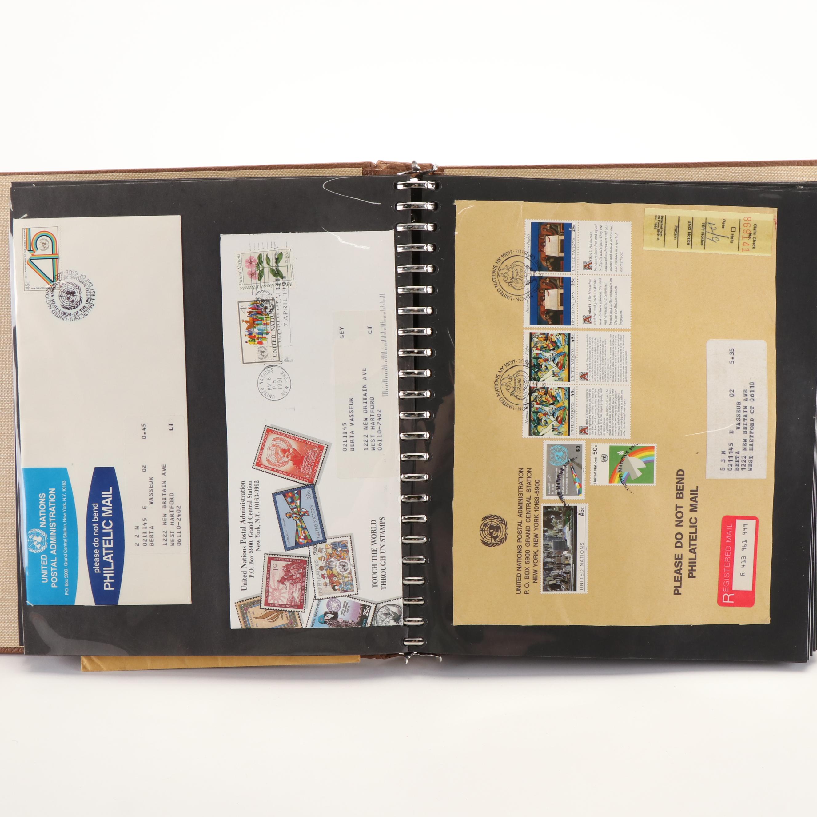 United Nations Postal Covers, U.S. Postal Covers and More | EBTH