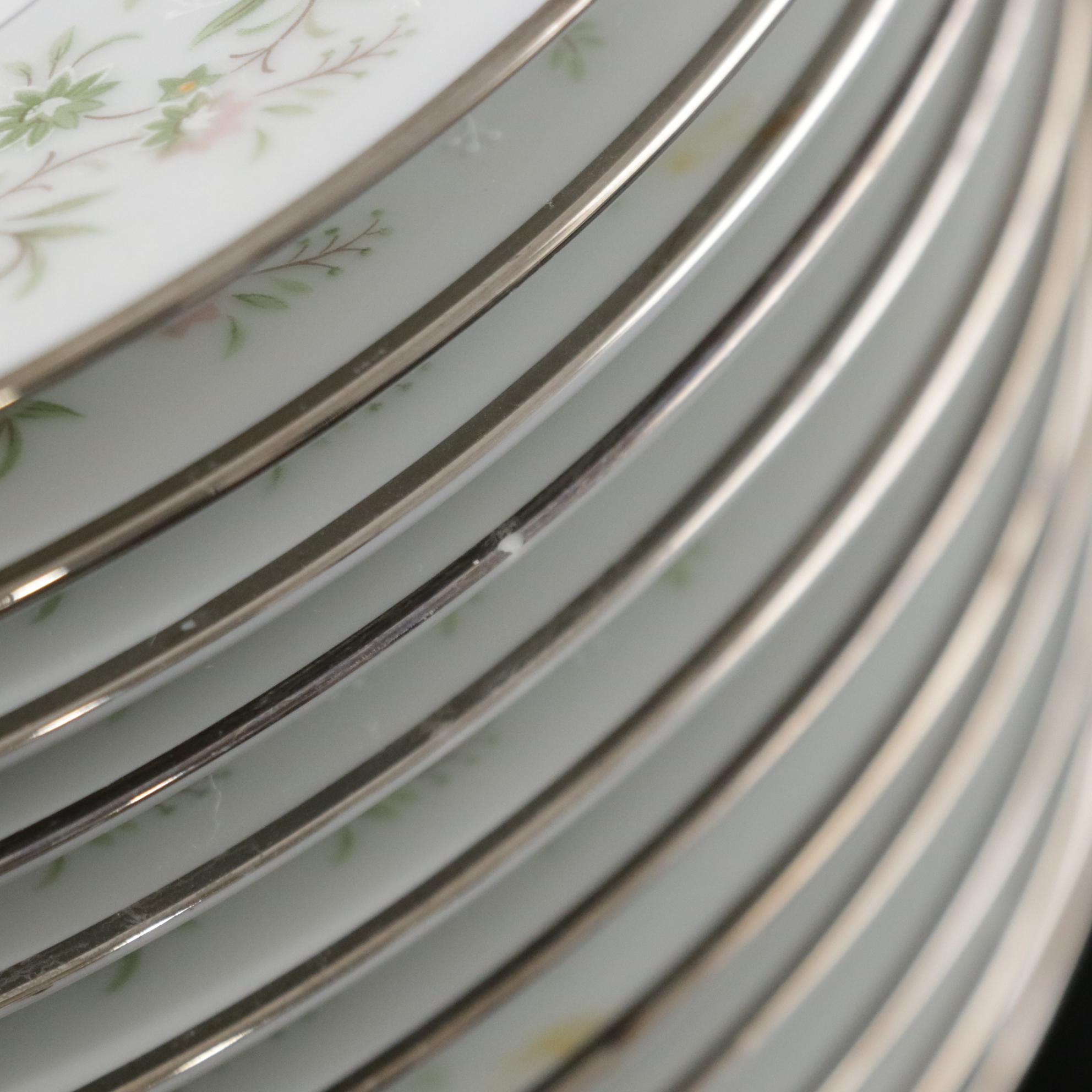 Noritake "Savannah" Platinum Rim Dinnerware, 1969-1991 | Everything But ...
