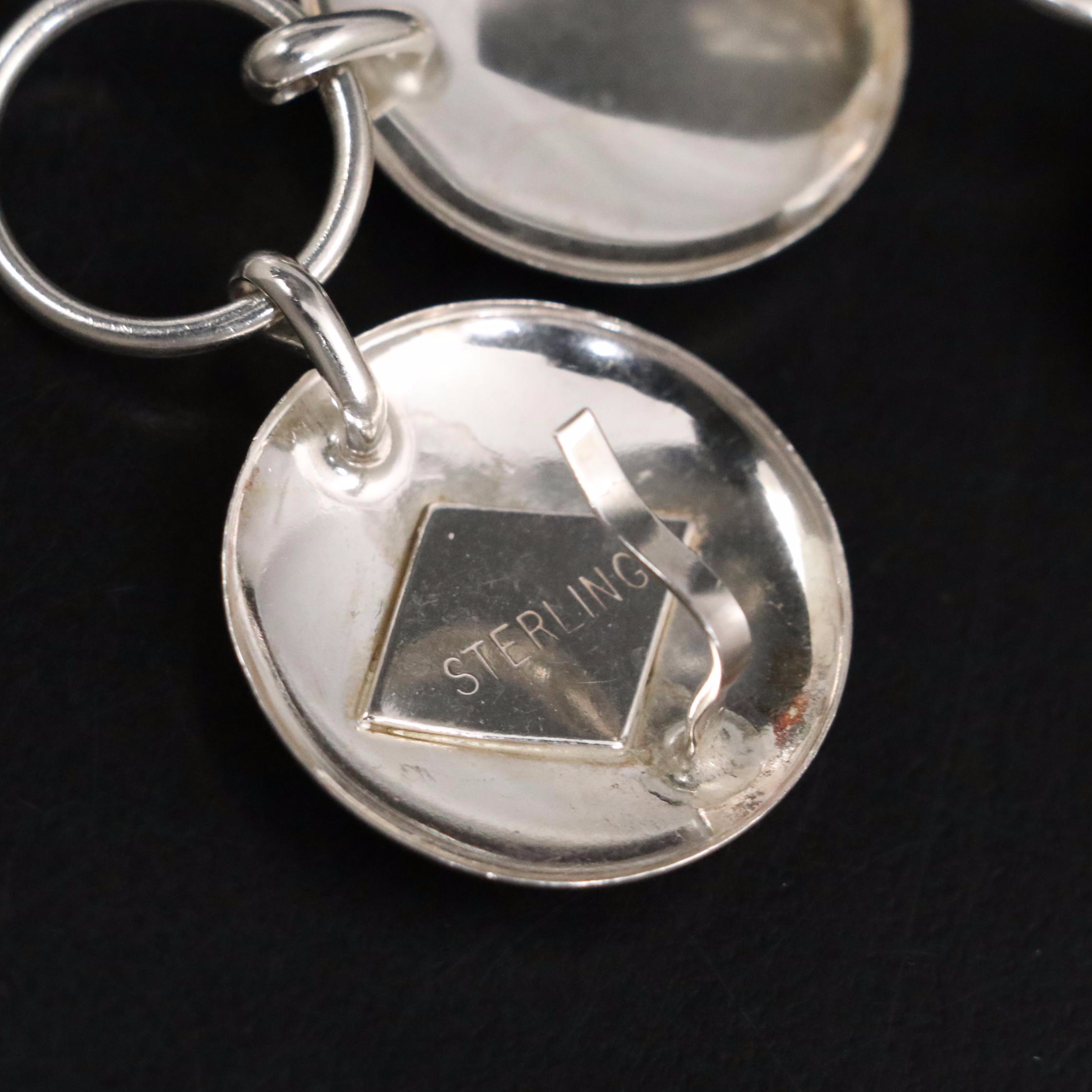 Sterling Silver Disk Chain Belt | EBTH