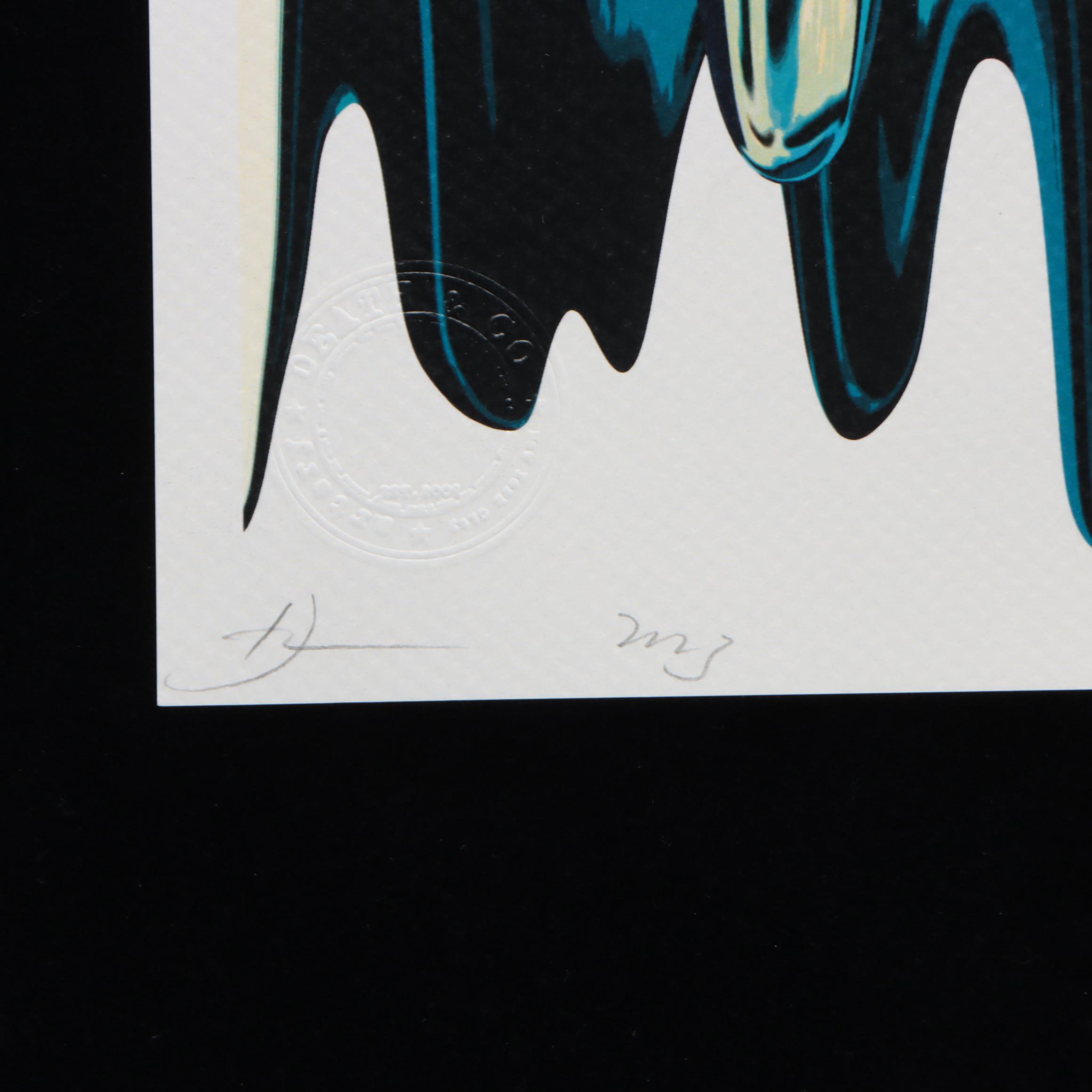 Death NYC Pop Art Graphic Print of Snoopy x Great Wave | EBTH