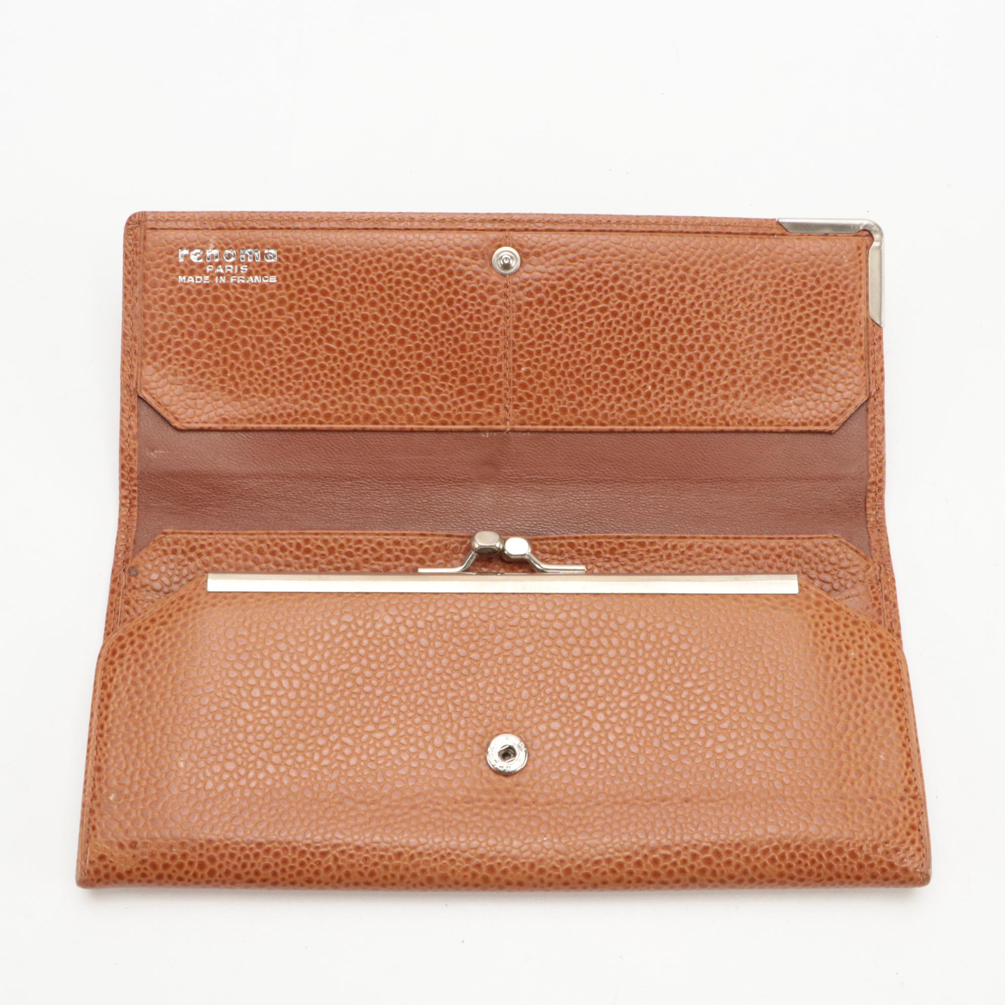 Anna Sui Rose Coin Purse, Renoma Bifold Wallet, and Kollo Rose Flap Wallet | EBTH