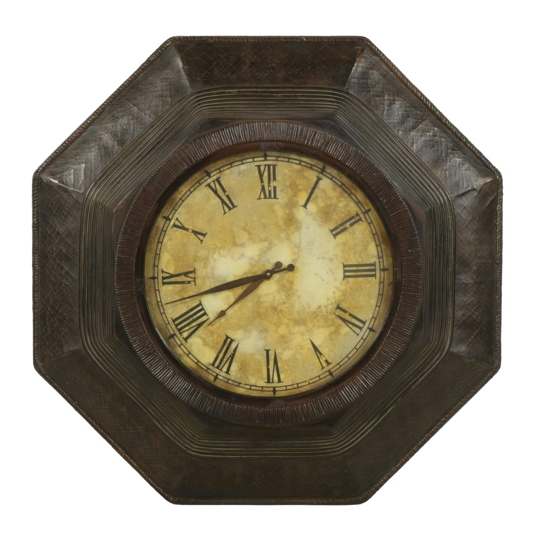 Large Decorative Octagonal Wall Clock | EBTH