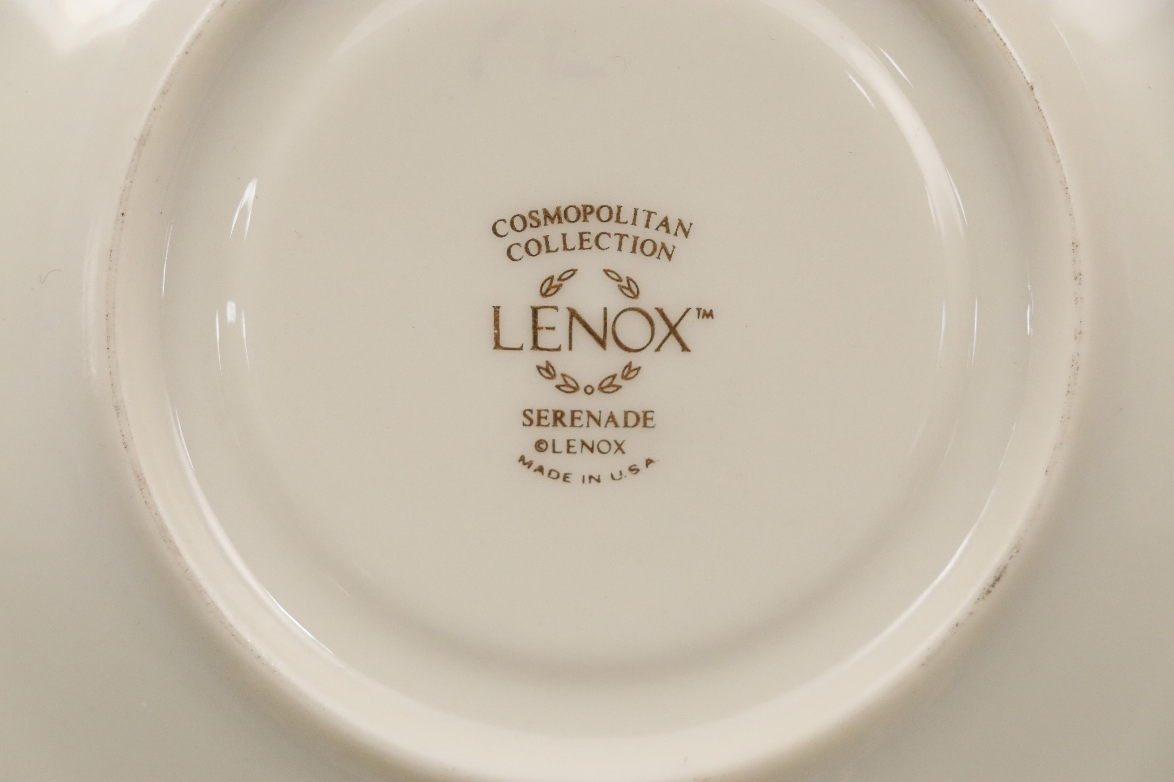 Lenox "Serenade" Plates with Rosenthal and Other Tableware and Decor ...