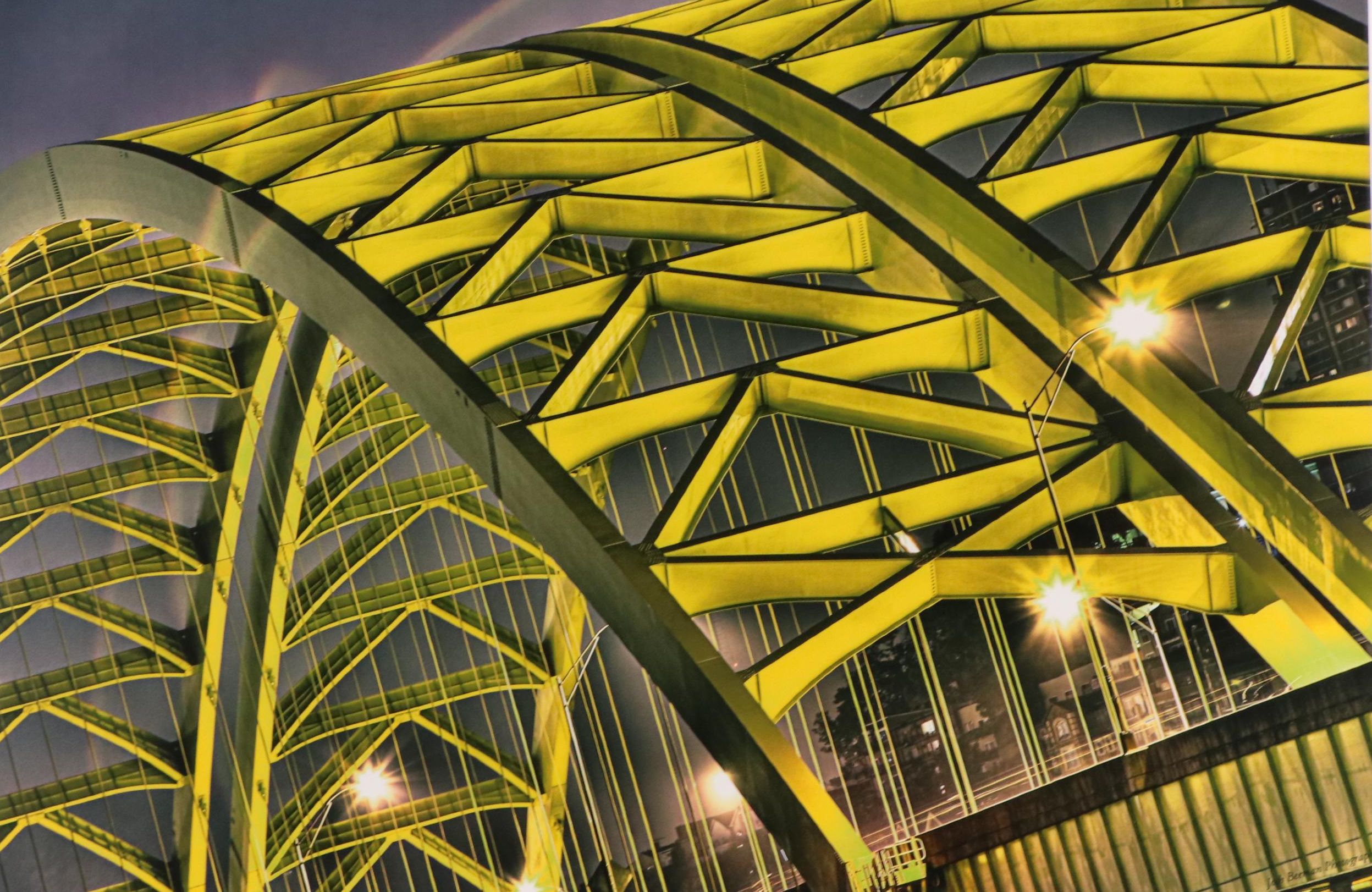 Josh Beeman Chromogenic Photograph of Daniel Carter Beard Bridge, 21st ...