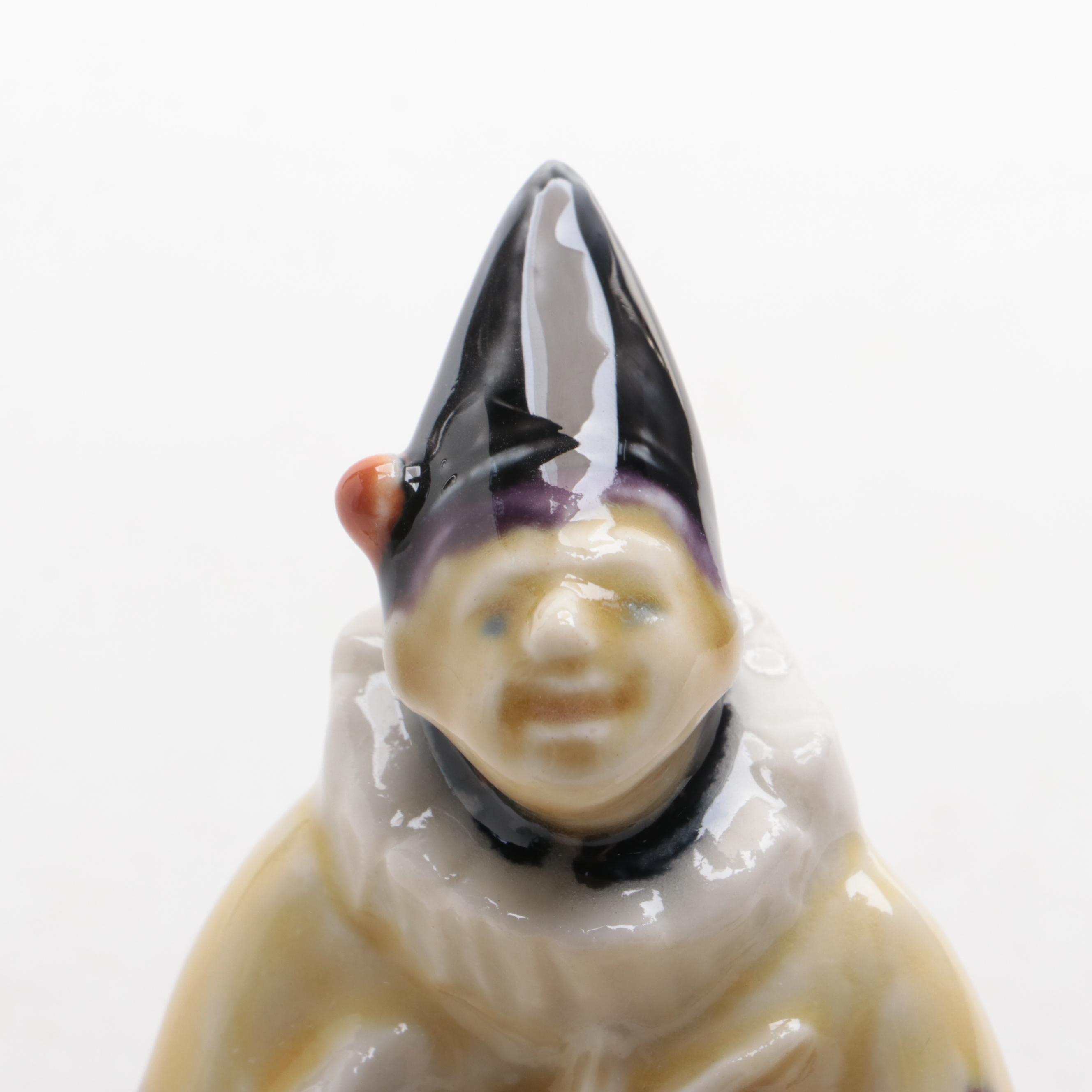 Sarah Alice Toohey for Rookwood Pottery Glazed Ceramic Harlequin ...