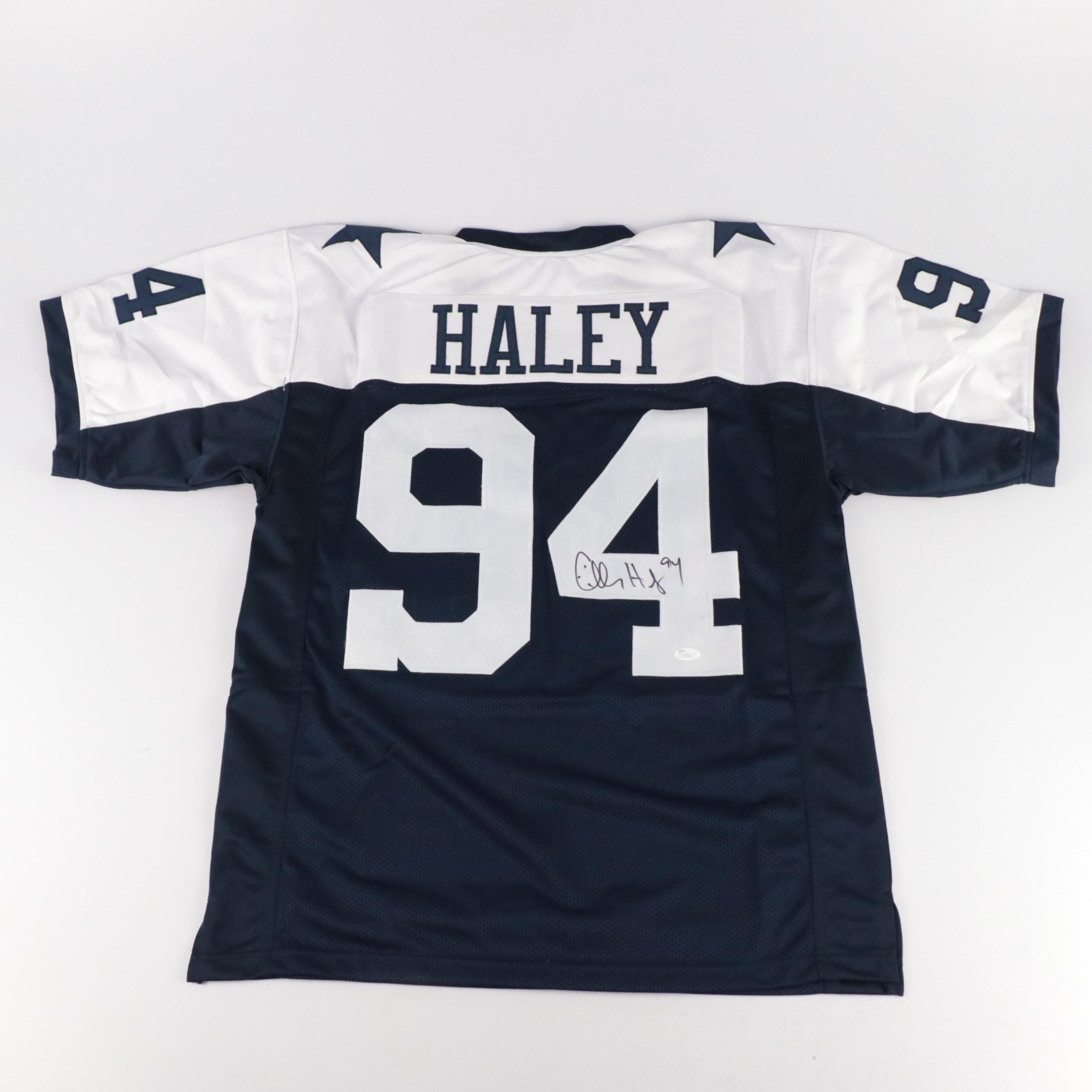 Roy Williams, Bill Bates, and Charles Haley Signed Dallas Cowboys ...
