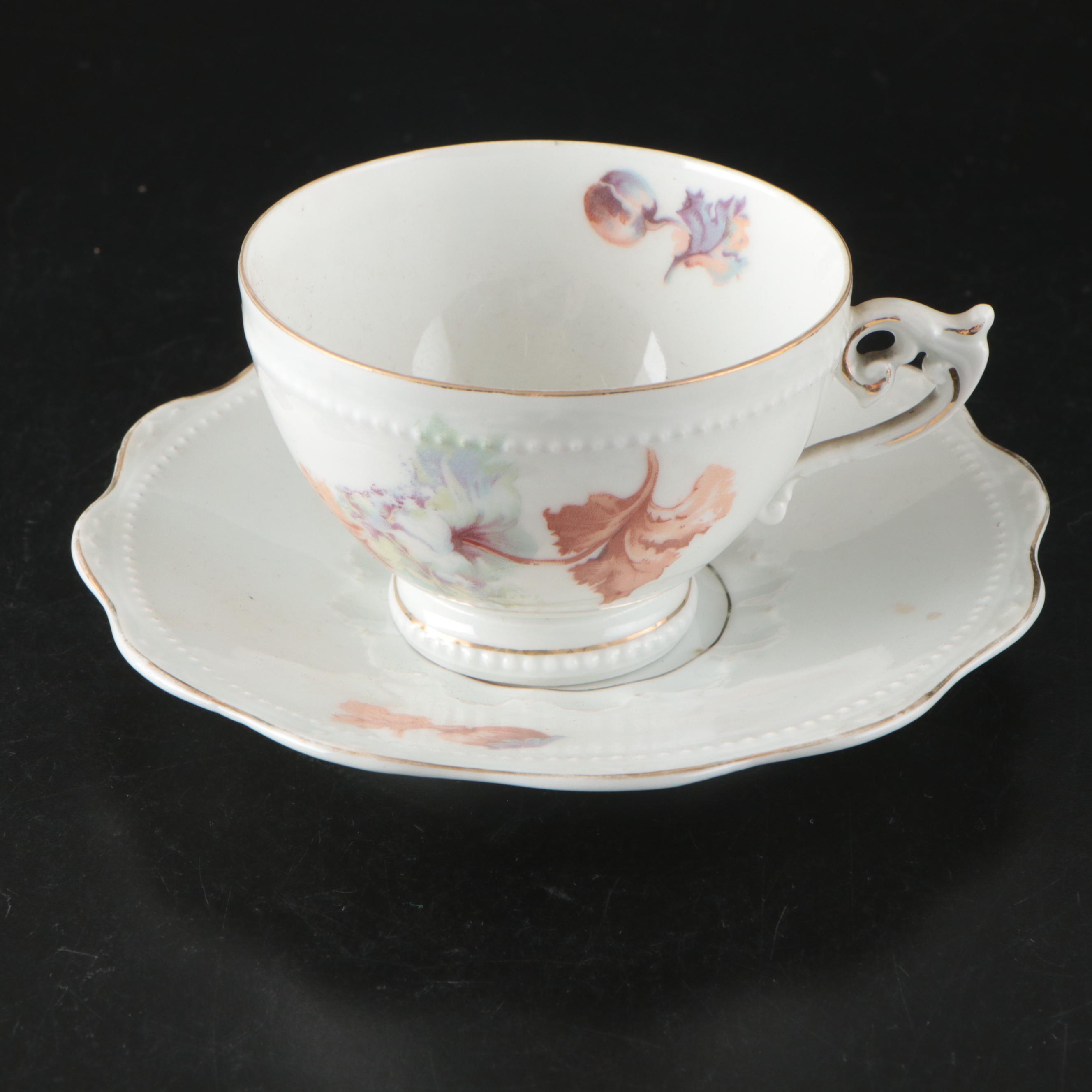 Hermann Ohme Dessert Set with Other Porcelain Plates | Everything But ...