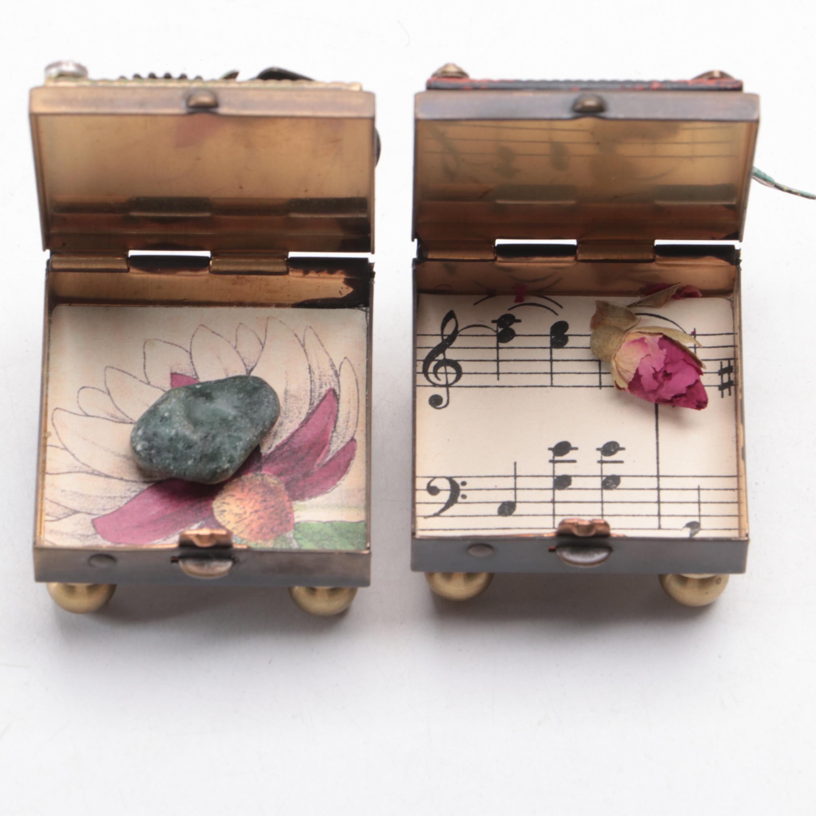 Jim Mullen Mullanium Collection Metal Footed Boxes | Everything But The ...