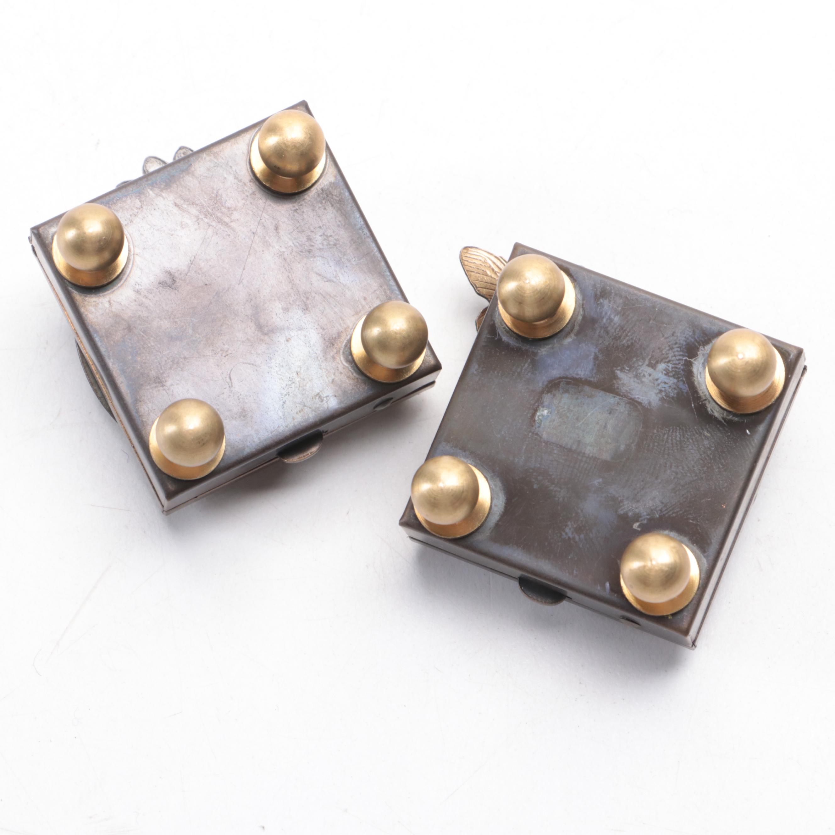 Jim Mullen Mullanium Collection Metal Footed Boxes | Everything But The ...