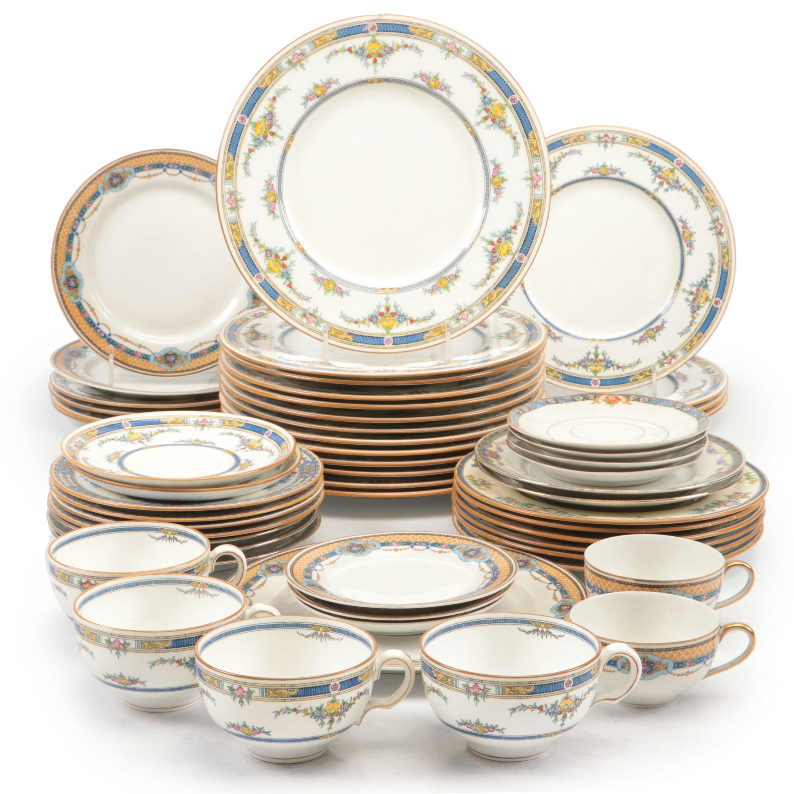 Minton "Princess" and Other Porcelain Dinnerware, Early 20th C ...