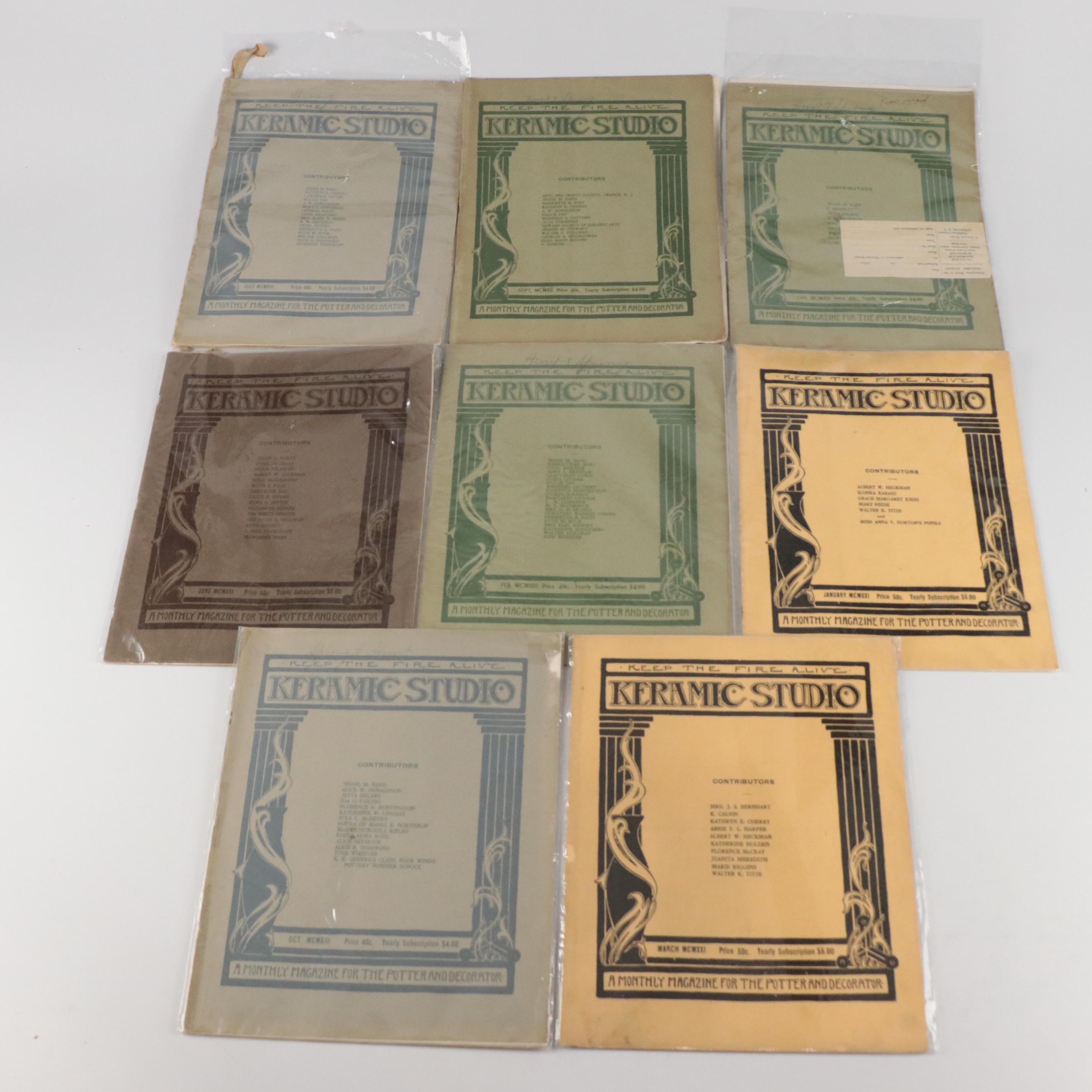 "Keramic Studio" Magazine Collection, Early 20th Century | EBTH