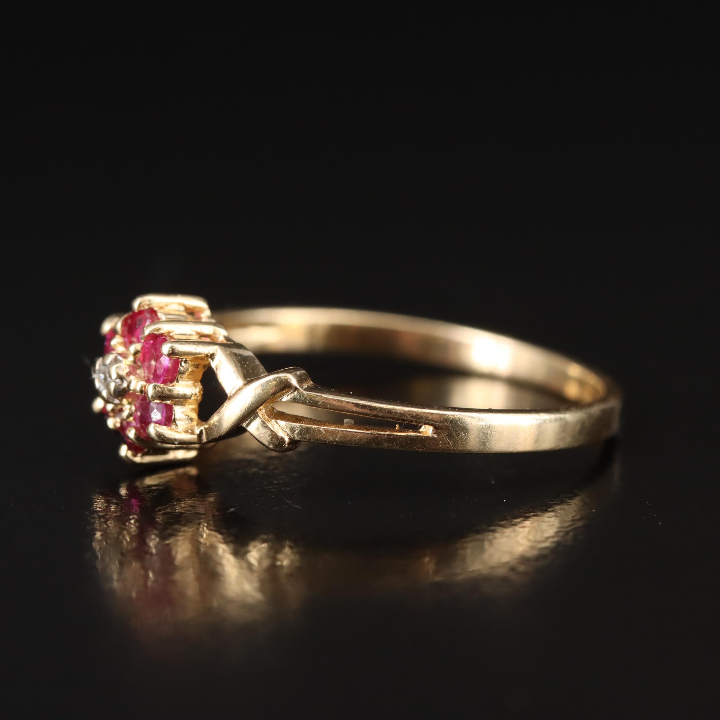 14K Ruby and Diamond Ring | Everything But The House