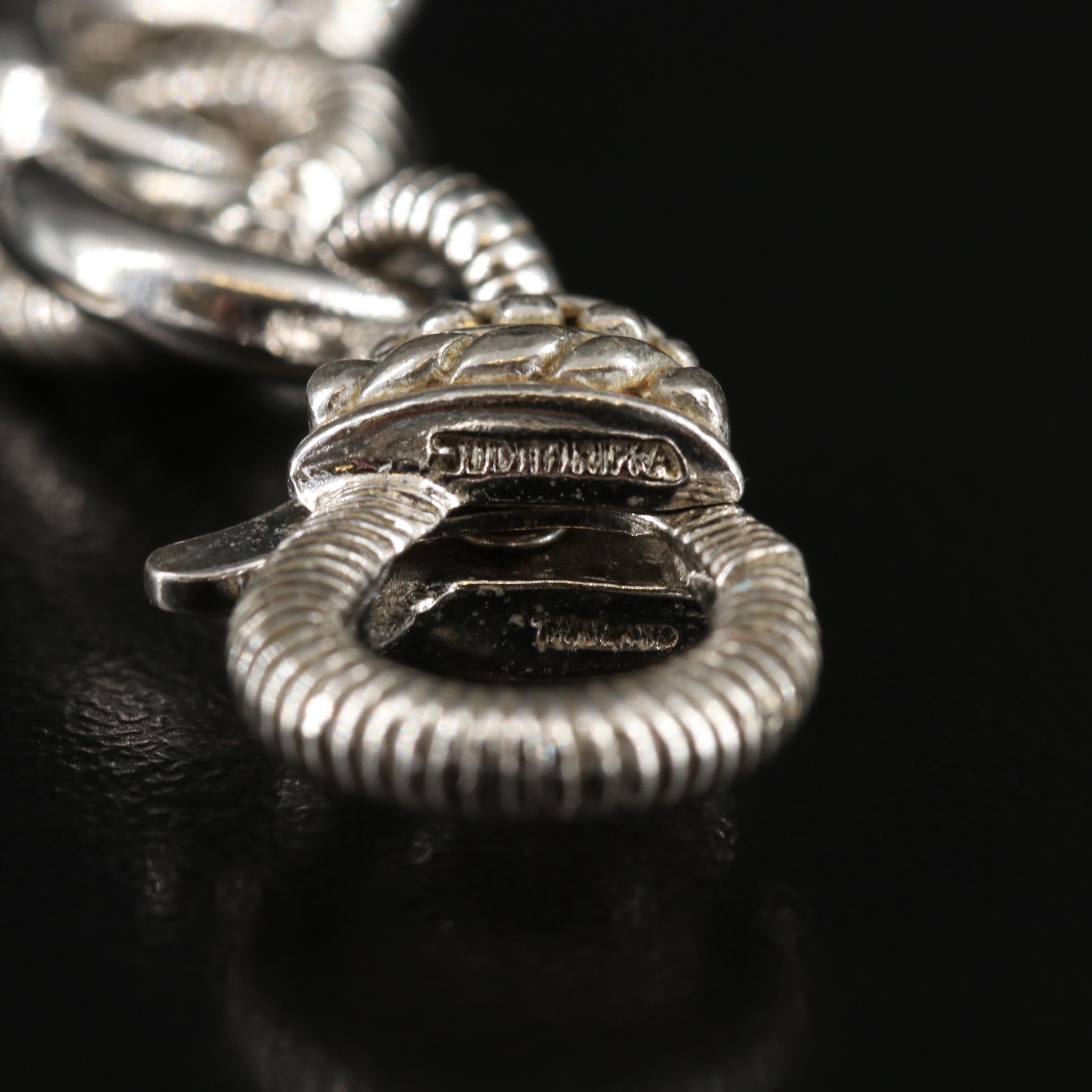 Judith Ripka Sterling Rolo Chain Necklace | EBTH