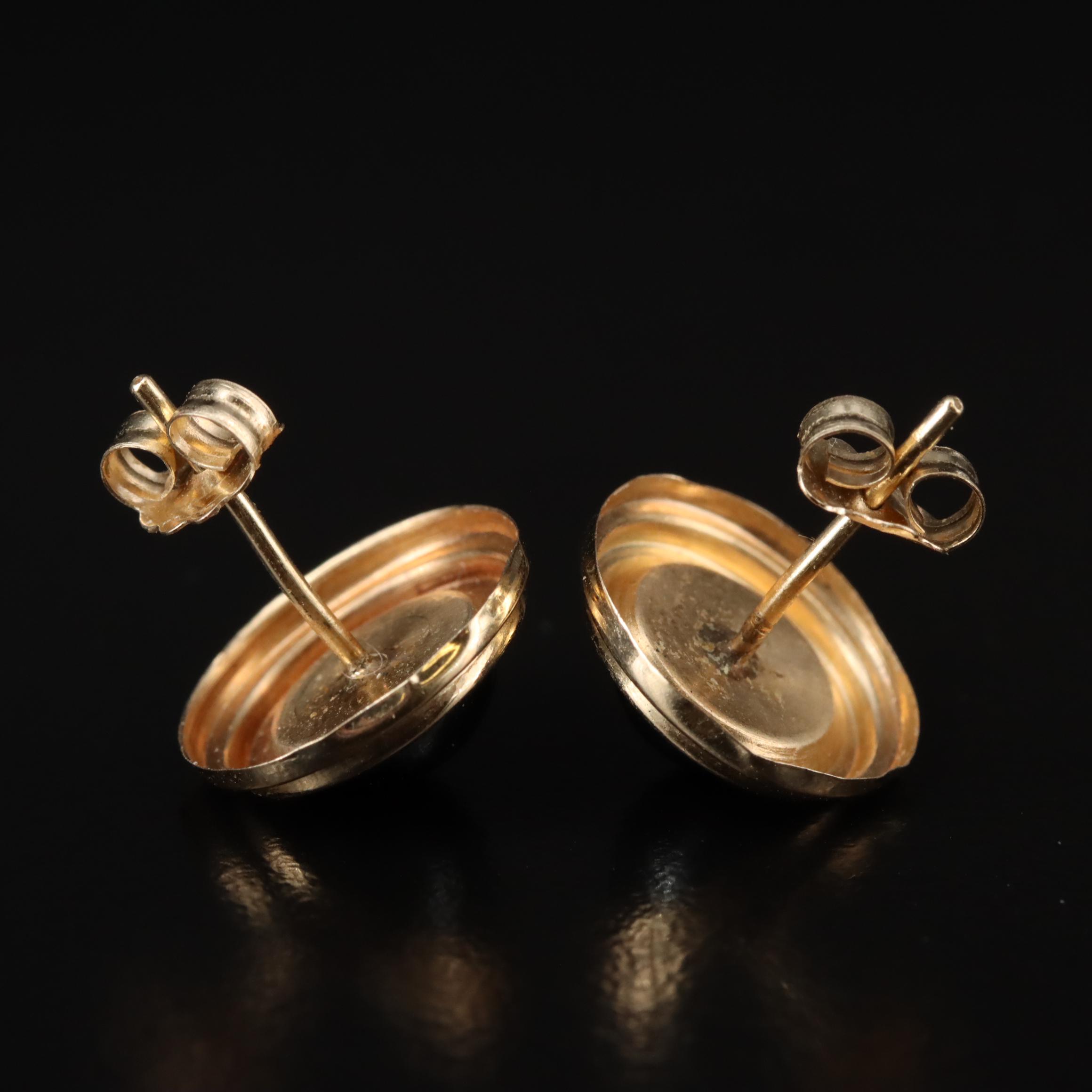 14K Hematite Earrings | EBTH