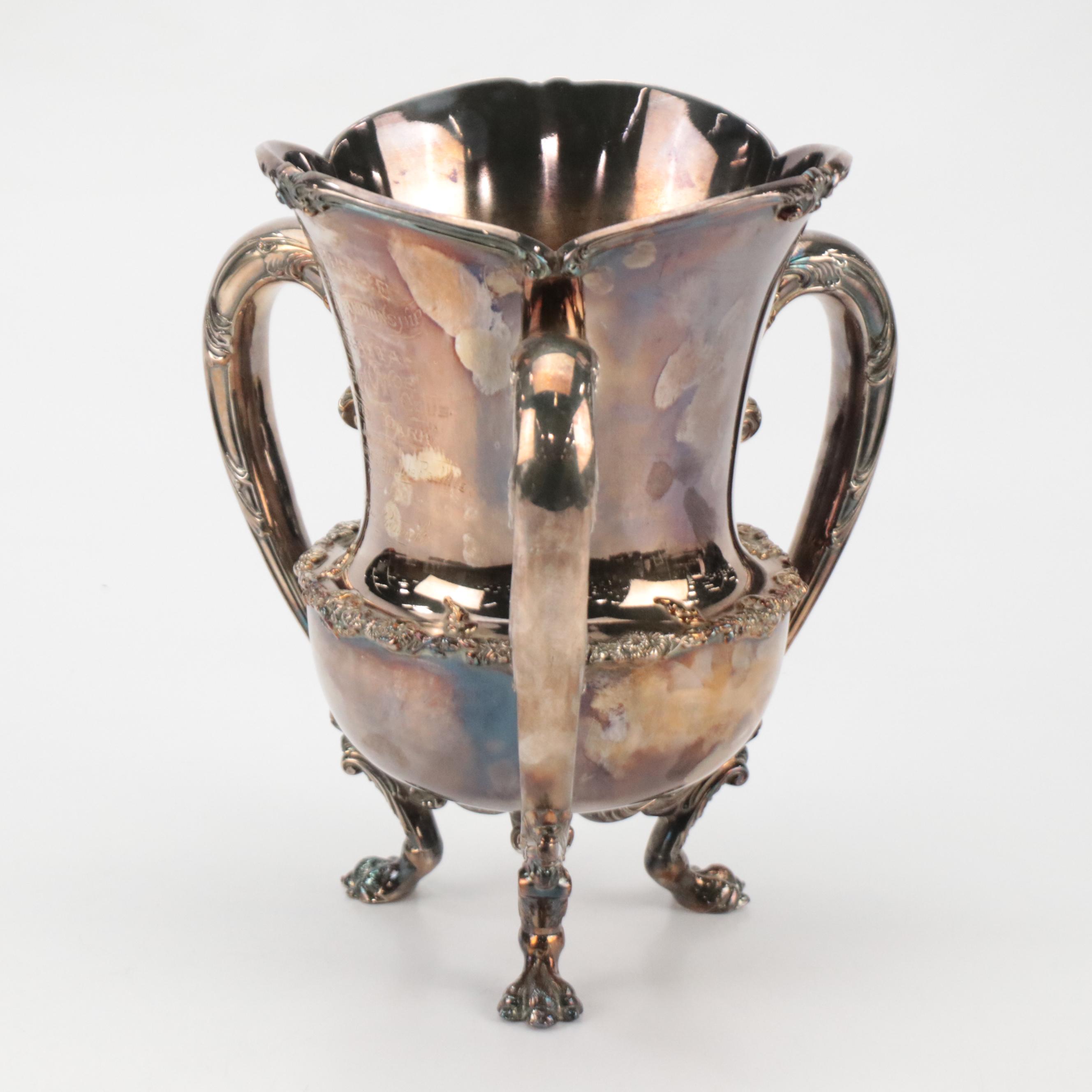 Amazon Canoe Club First Prize Silver Plate Trophy, 1905 | Everything ...