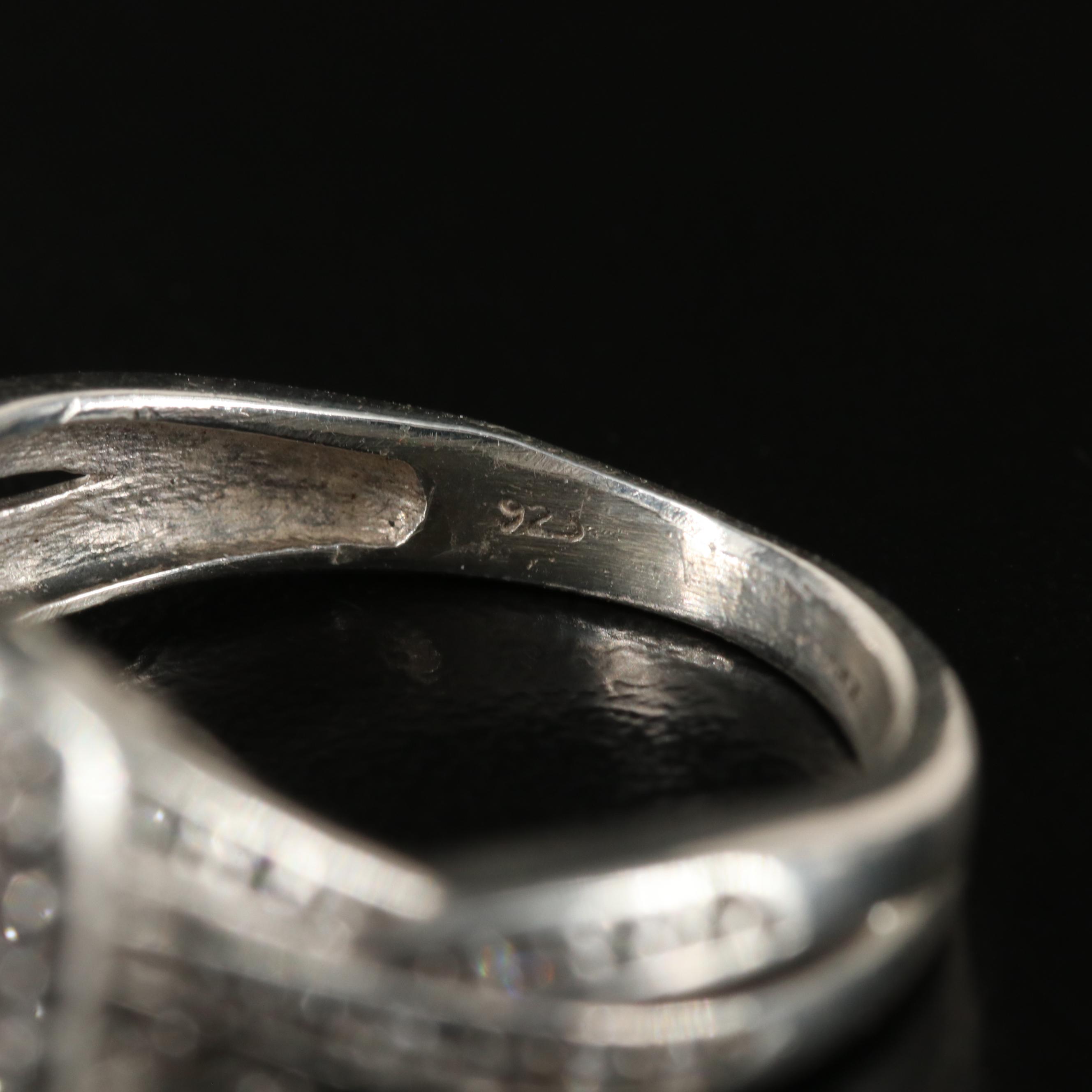 Sterling Diamond Ring | EBTH