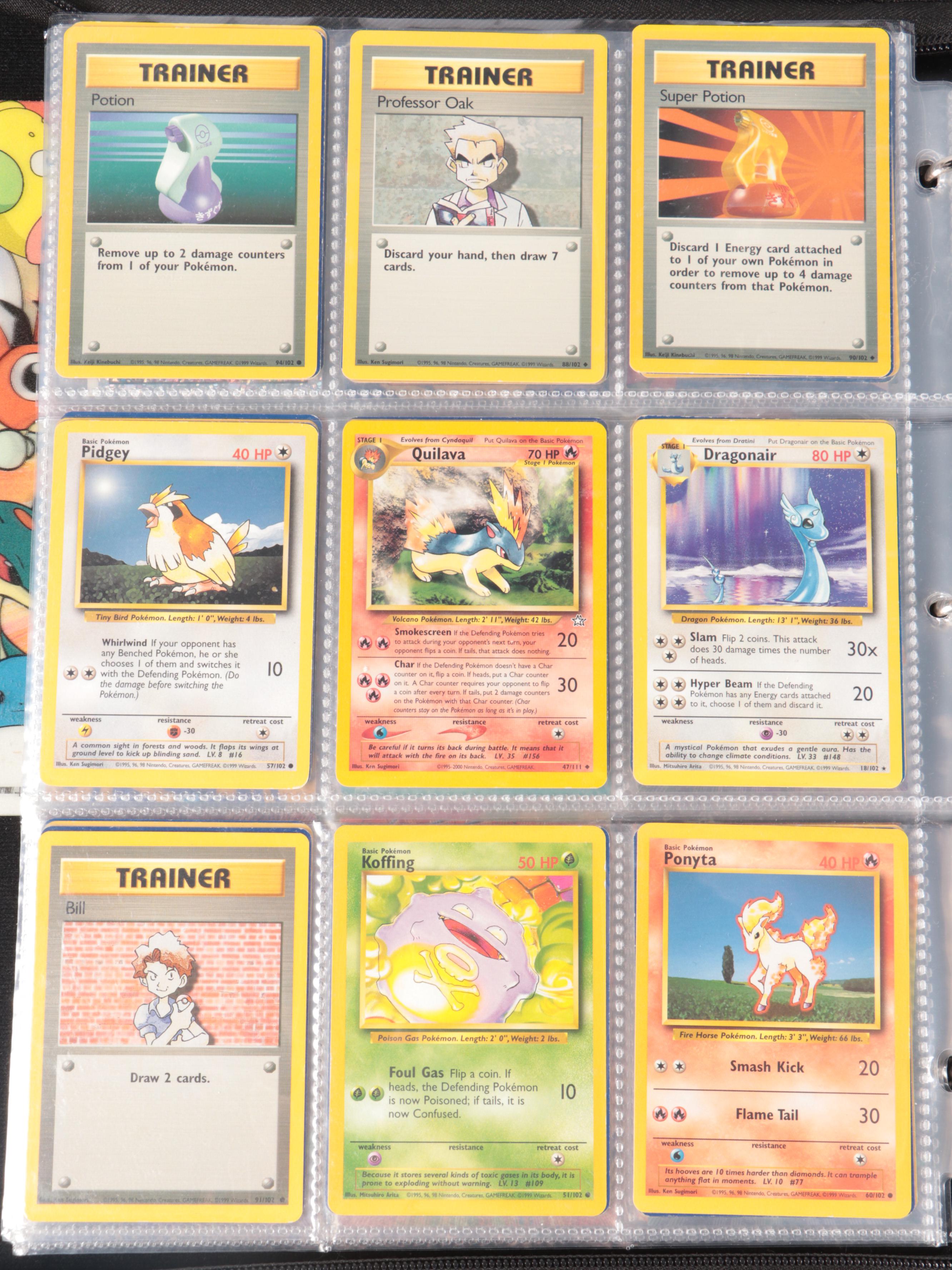 Pokémon Card Collection Featuring Blastoise and More, 1990s–2020s ...