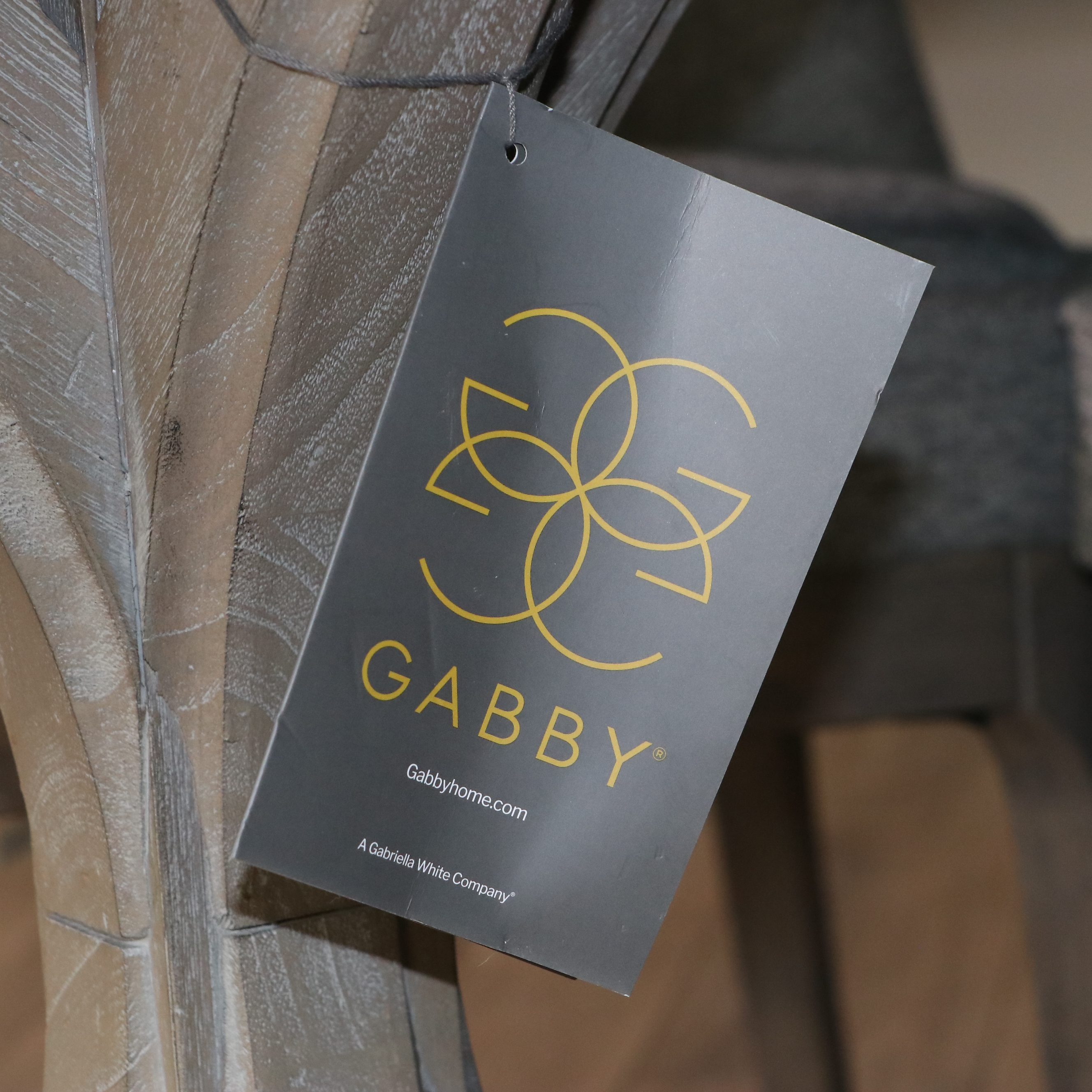 Gabby Round Dining Table with Six Dawson Upholstered Dining Chairs | EBTH