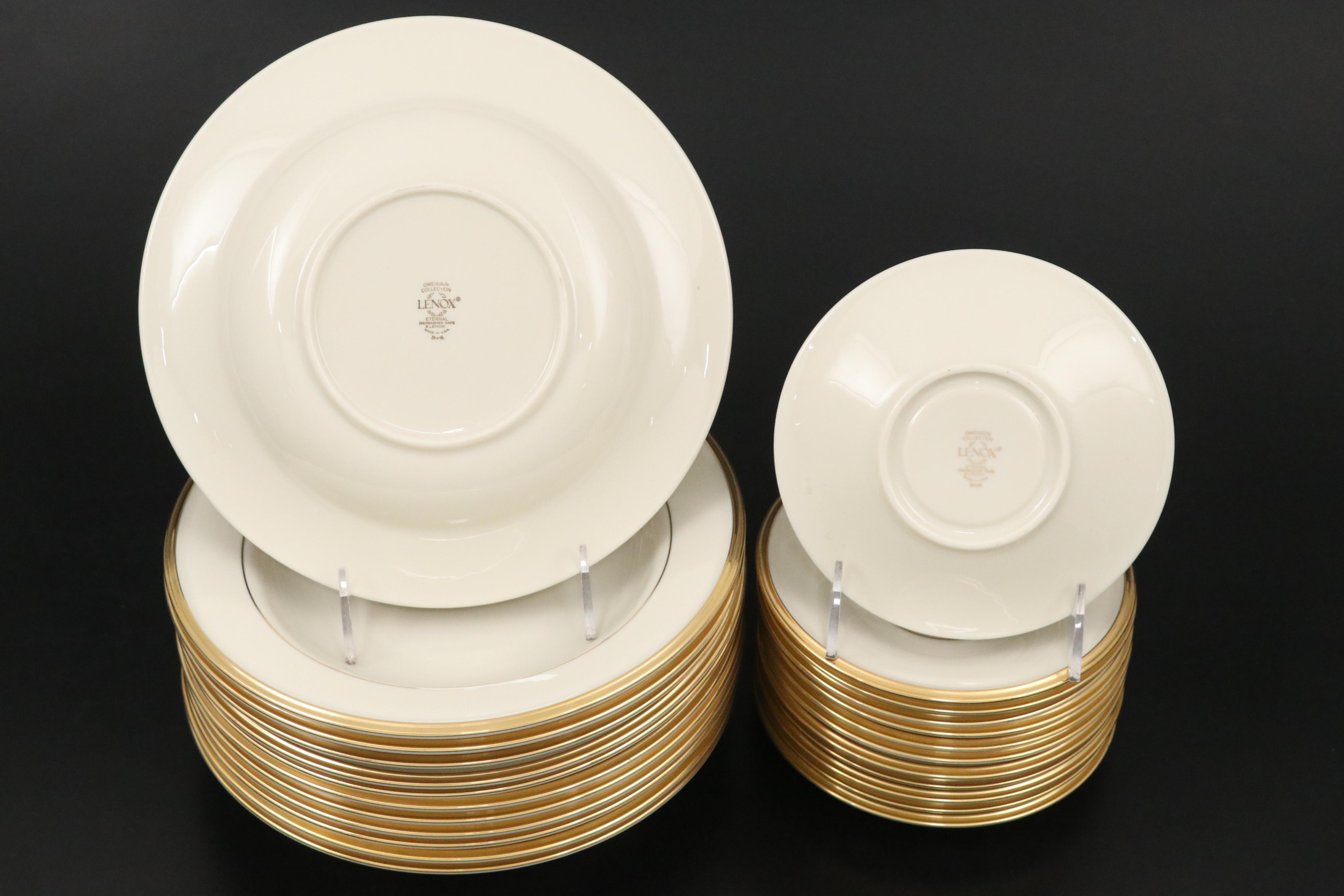 Lenox "Eternal" Dimension Collection Bone China Dinnerware | Everything ...