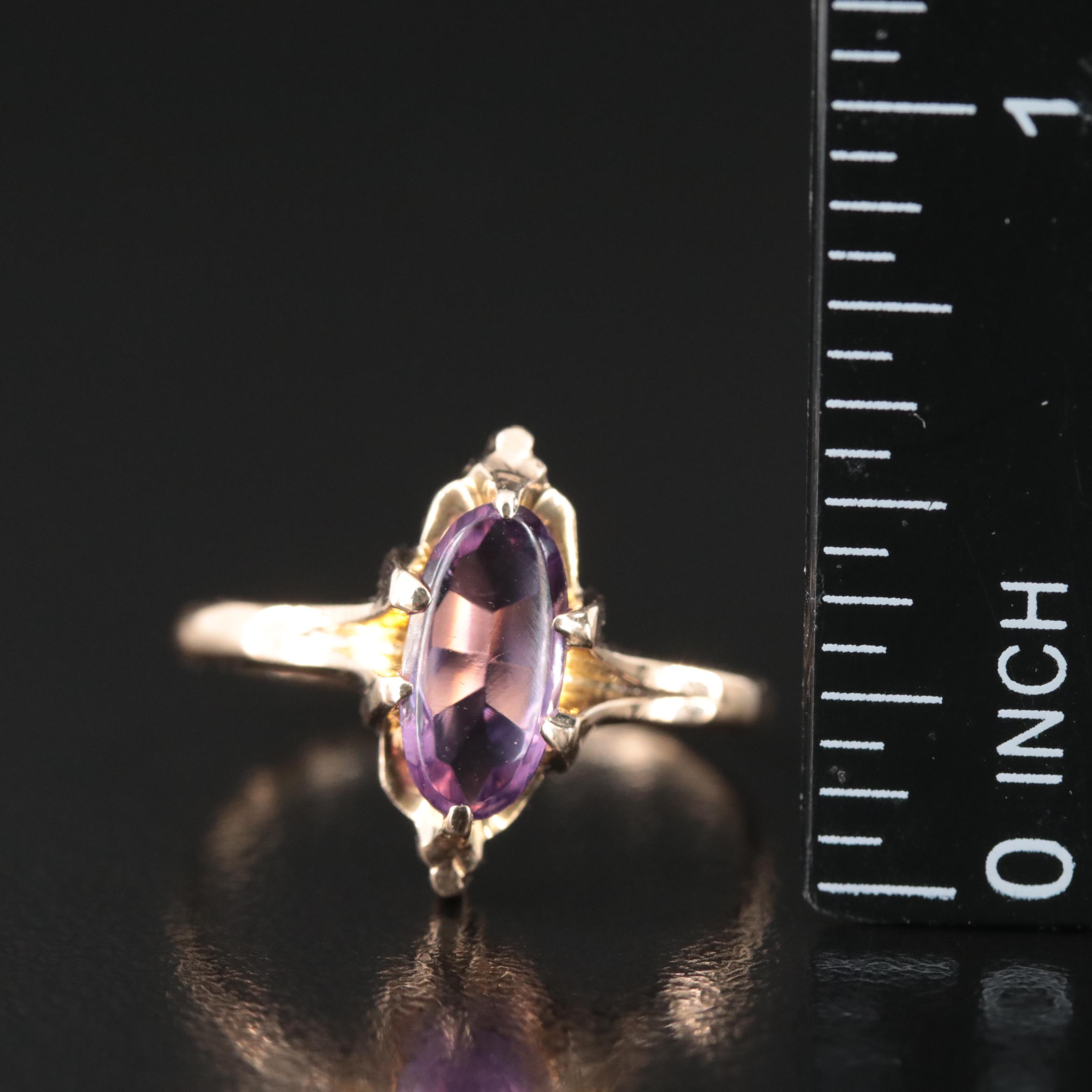 10K Amethyst Ring | EBTH