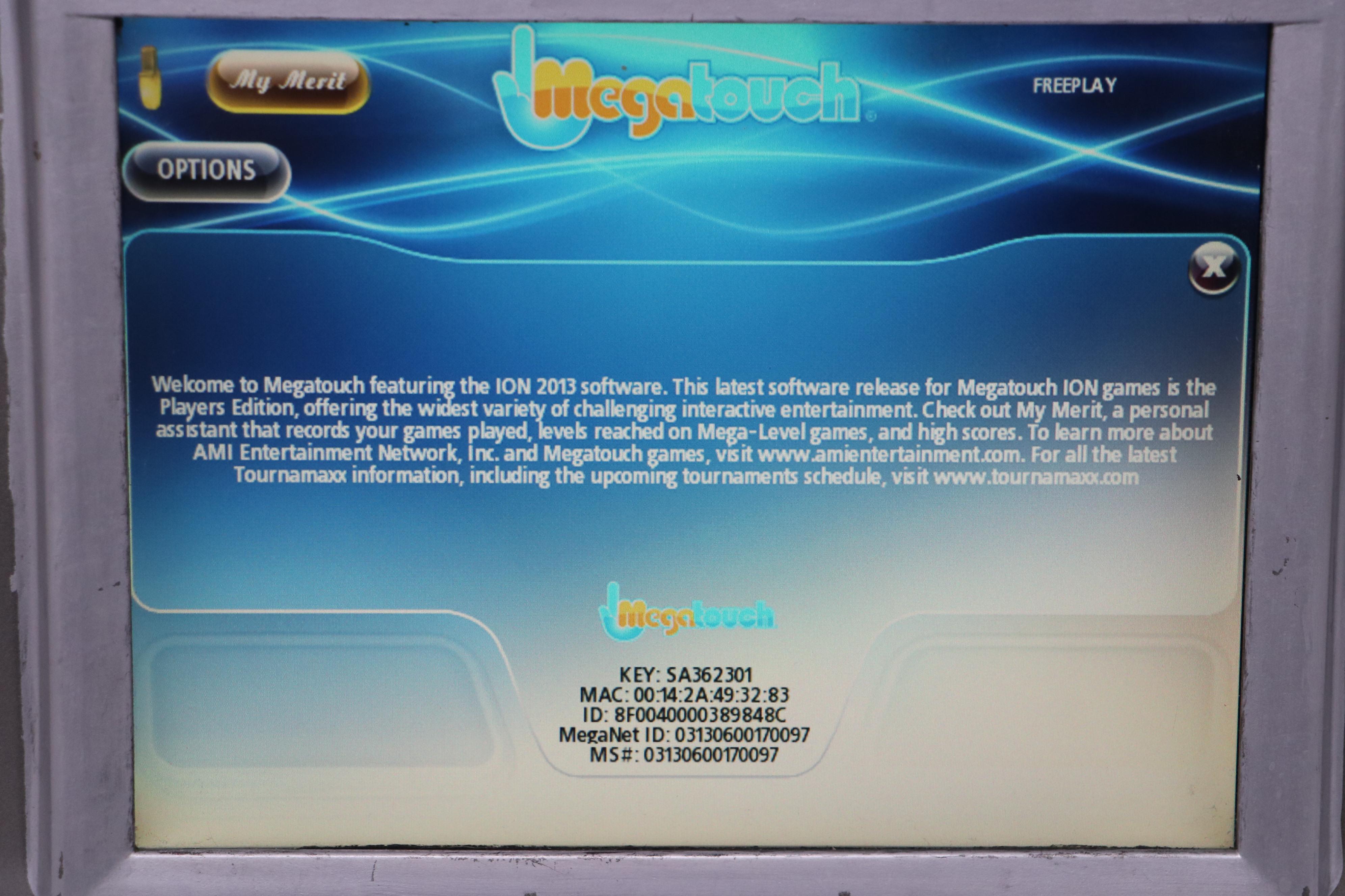 Megatouch Touchscreen Gaming Arcade, 21st Century | Everything But The ...