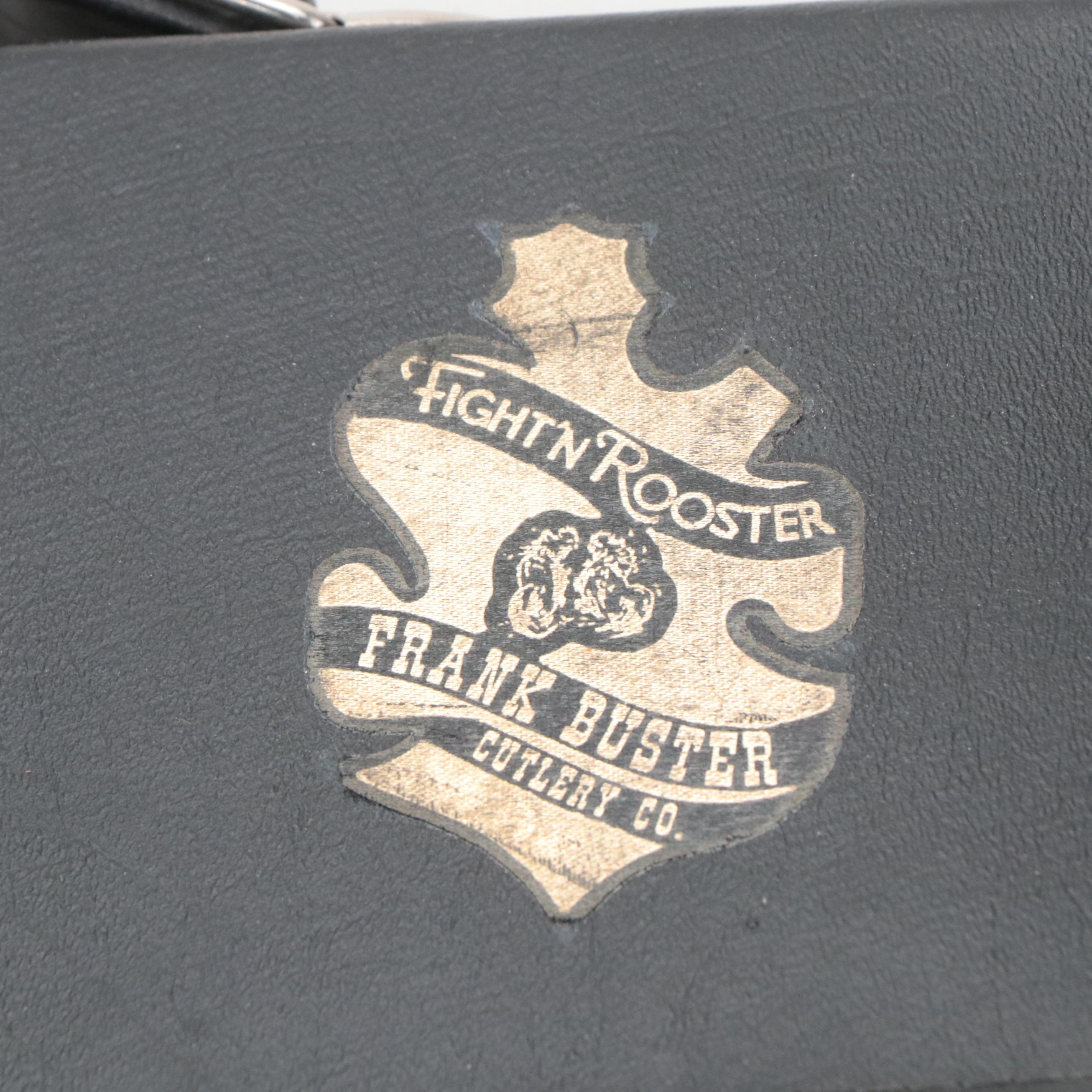 Frank Buster Cutlery Co. Fight'n Rooster Knife Case with Knifepak ...