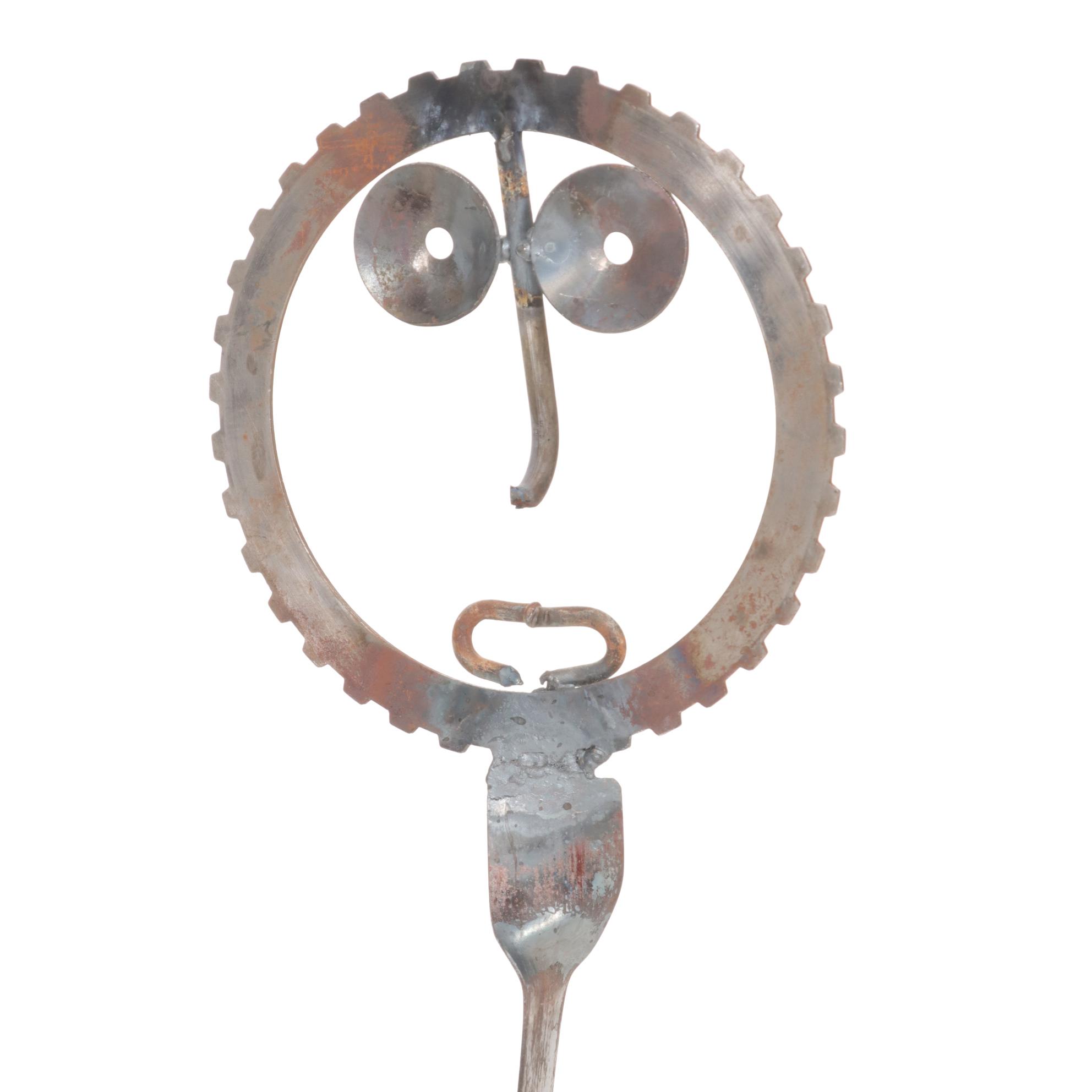 Bob Ragland Kinetic Salvaged Metal Floor Sculpture, Late 20th Century ...