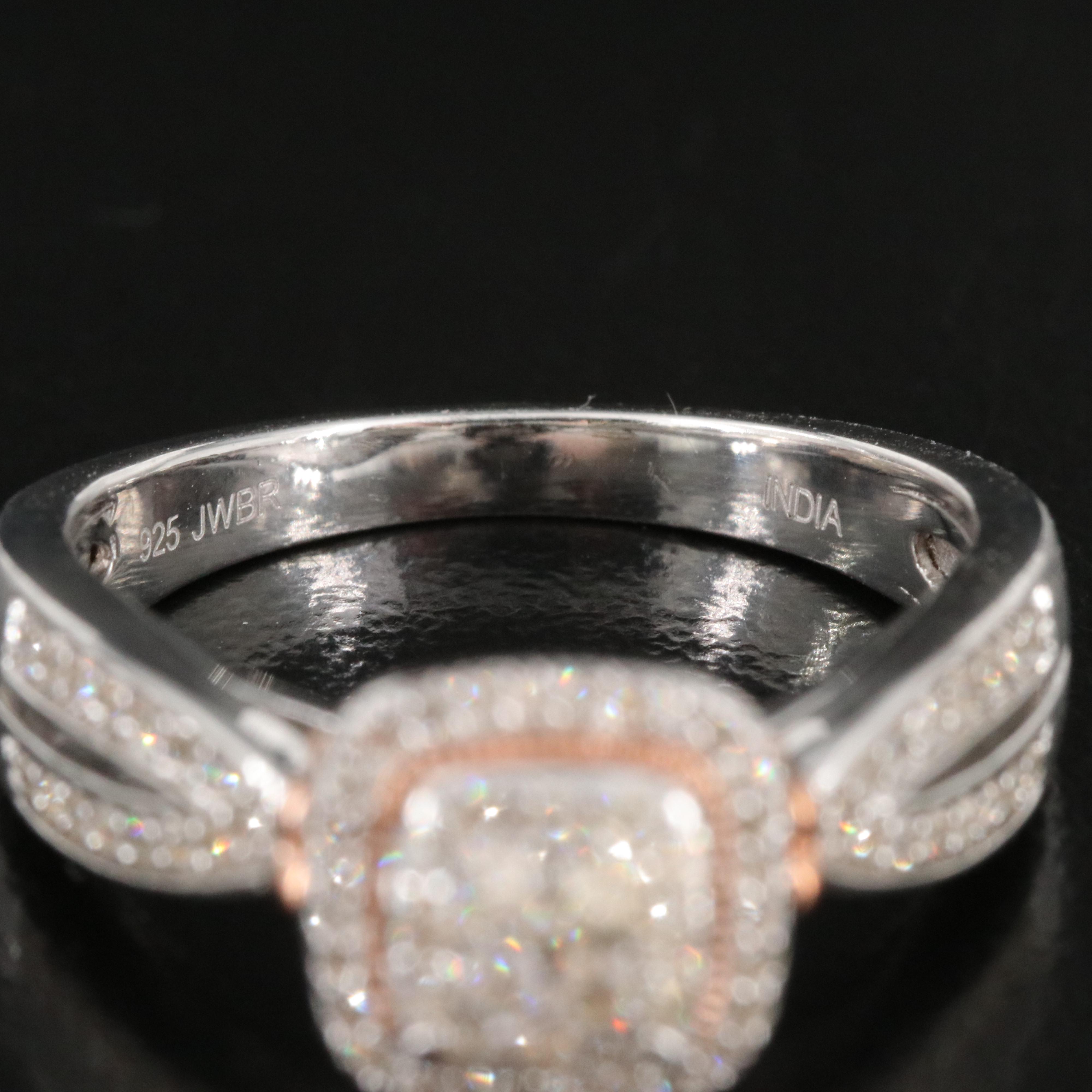 Sterling Diamond Ring | EBTH