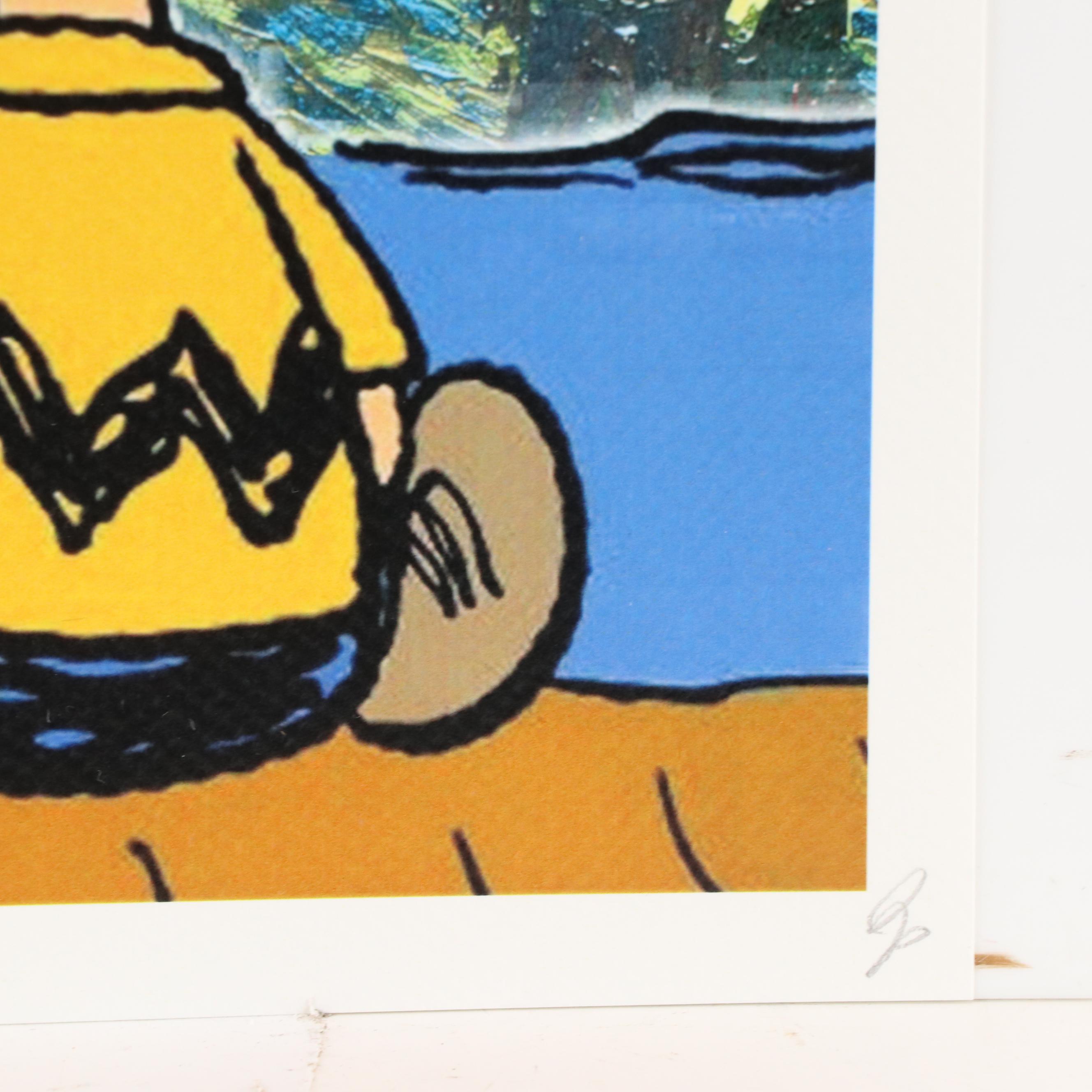 Death NYC Graphic Digital Print Featuring Peanuts x Van Gogh, 21st ...