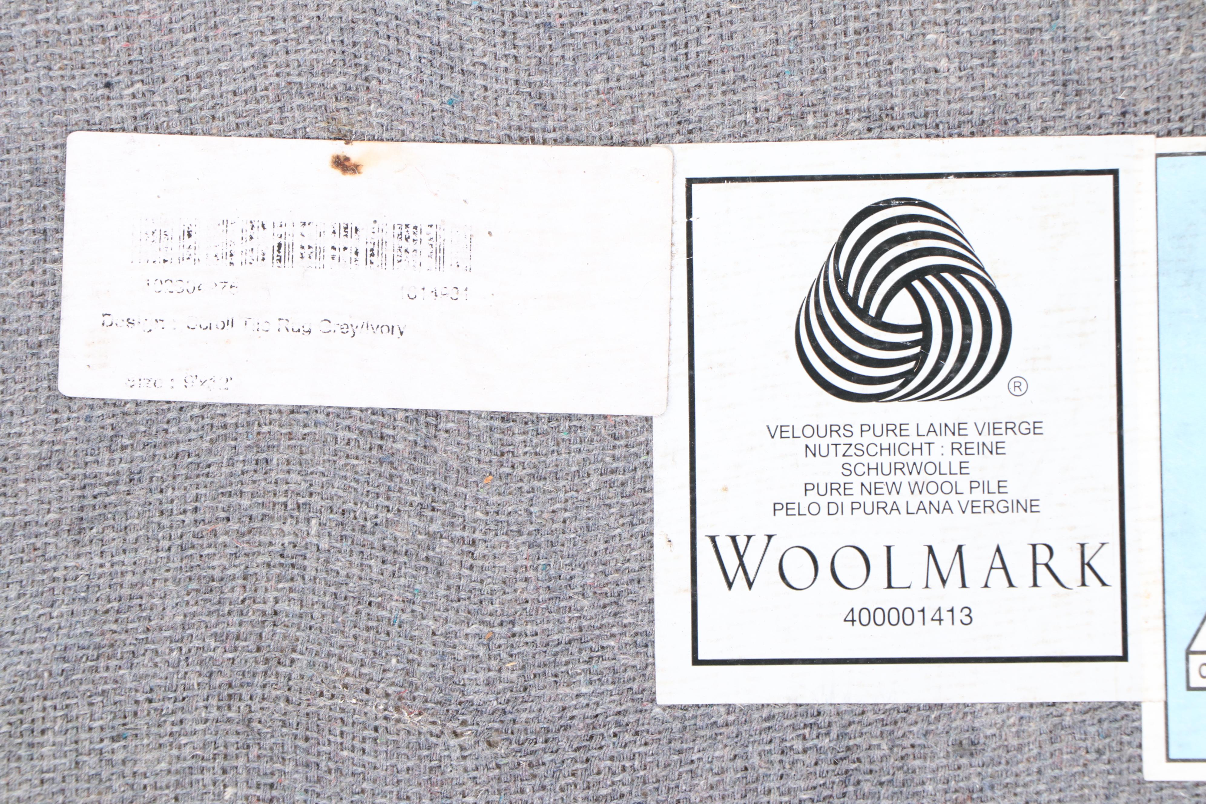 9' x 12' Hand-Tufted Pottery Barn Scroll-Tile Room Sized Rug ...