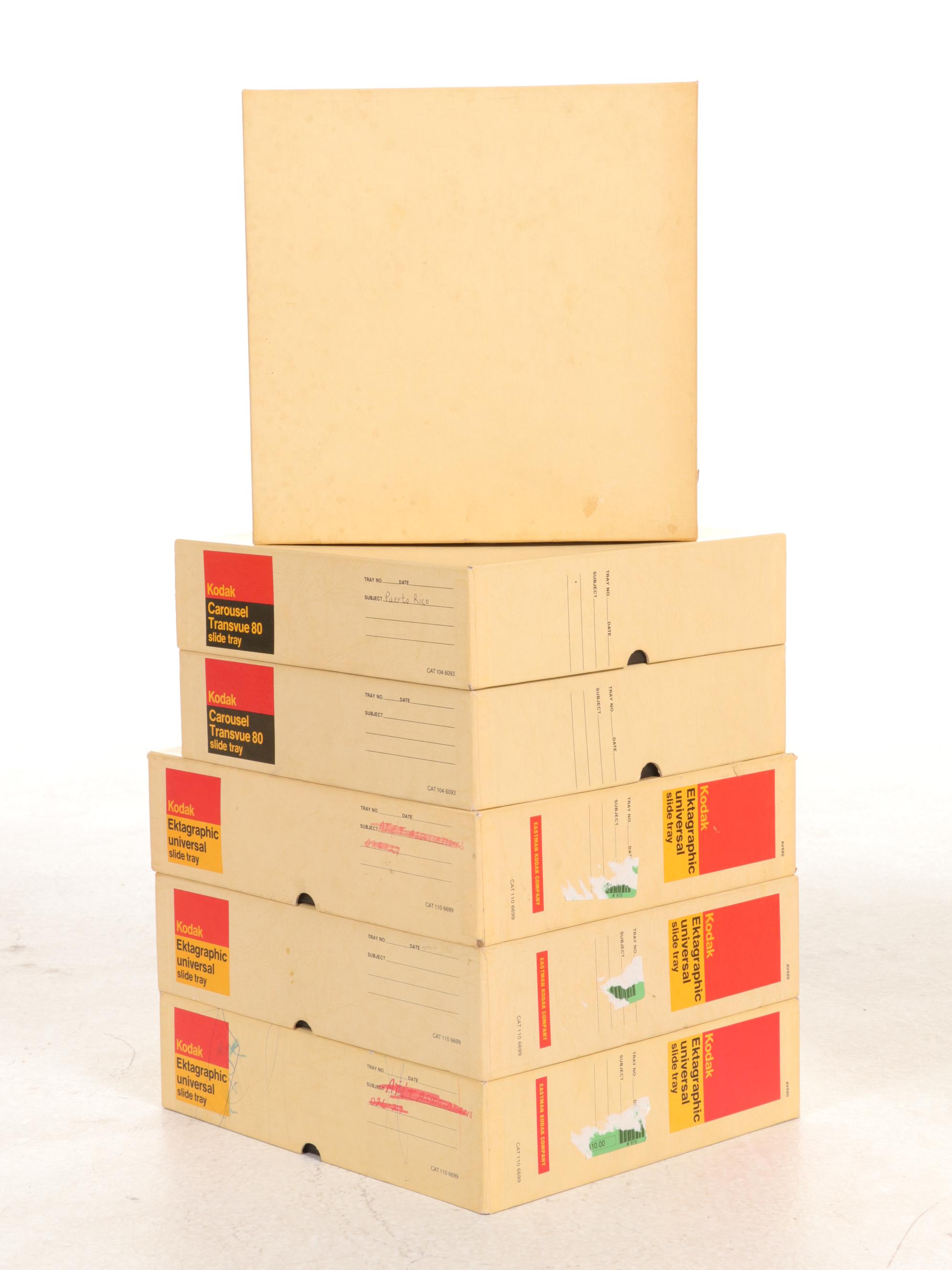 Kodak Carousel Slide Trays, Including Transvue 80 and Ektagraphic ...