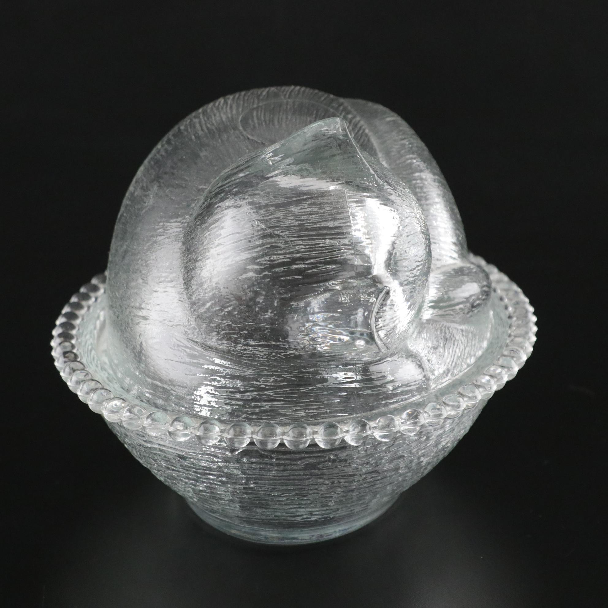 Indiana Glass Cat-on-Basket Box | Everything But The House