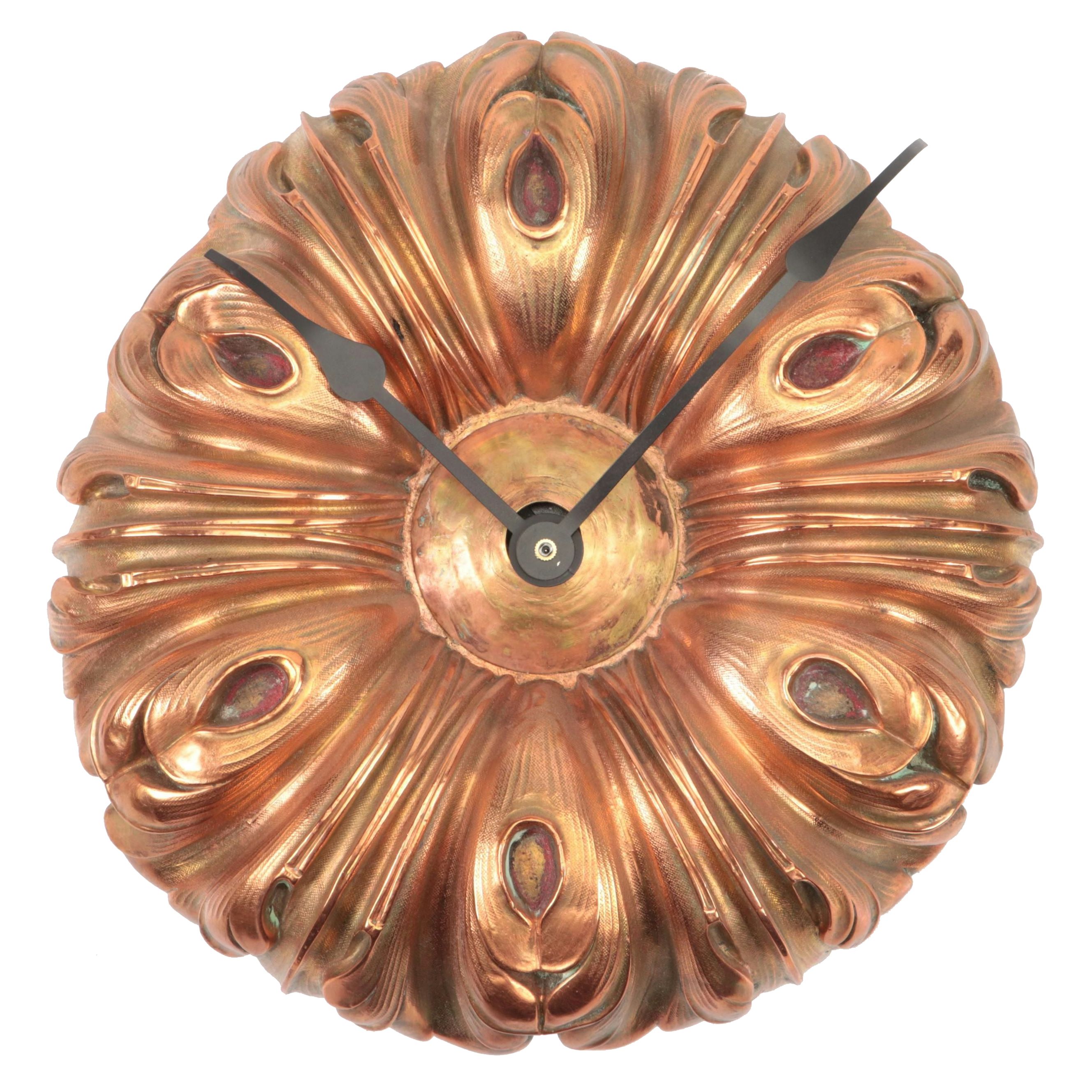 Copper Clad Metal Roundel Wall Clock | Everything But The House
