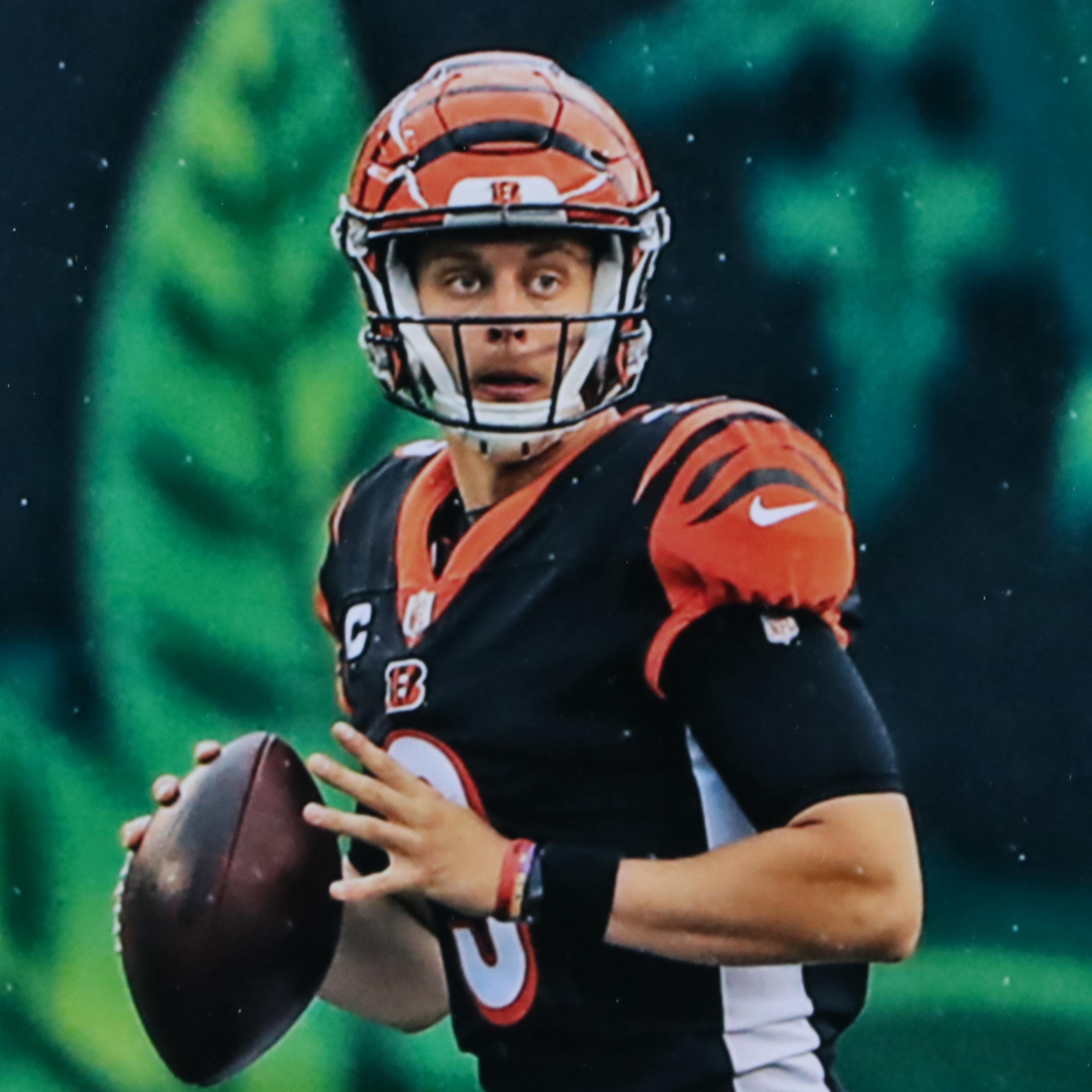 Joe Burrow Signed Cincinnati Bengals Framed Print | EBTH