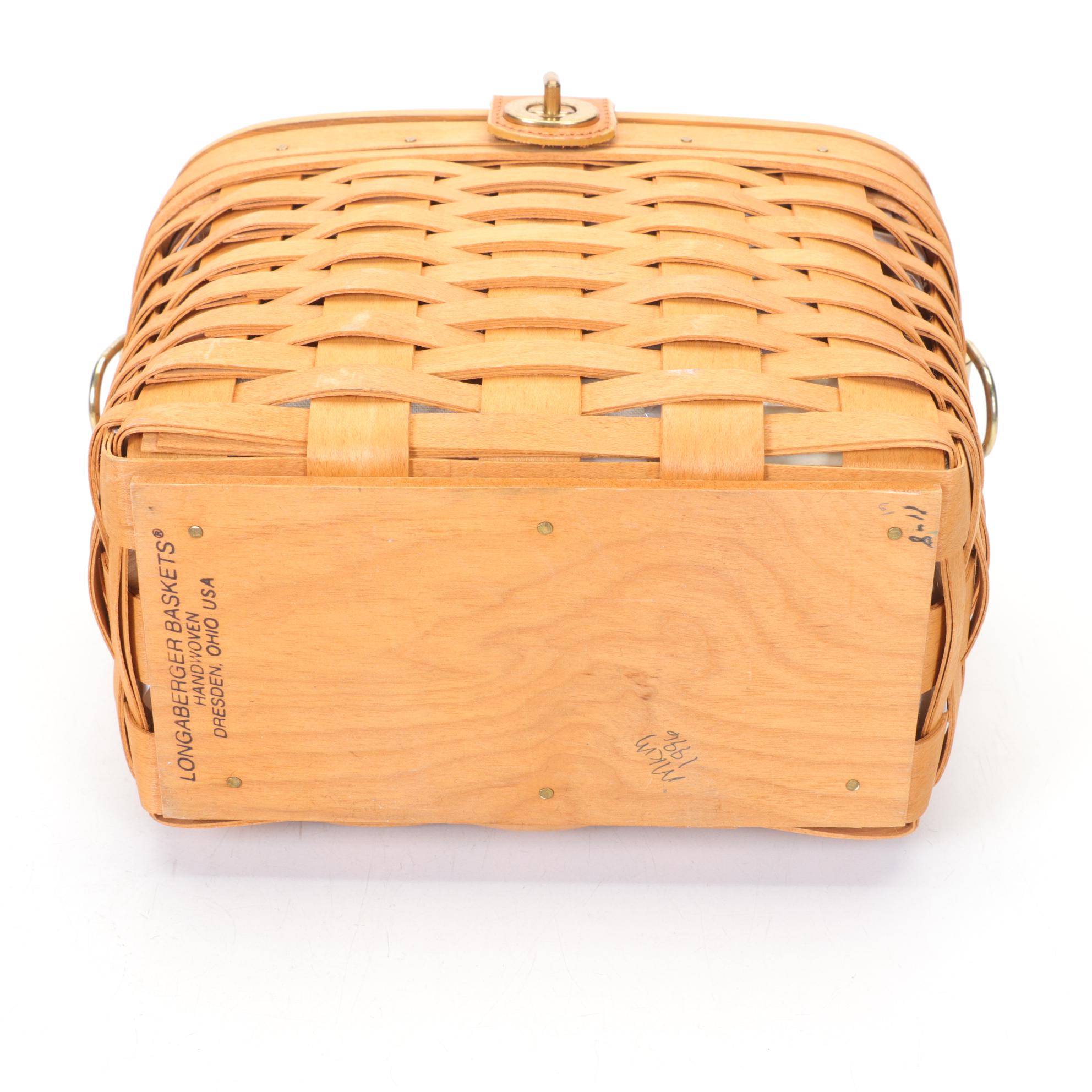 Six Longaberger Hand-Crafted Baskets, Late 20th Century | EBTH