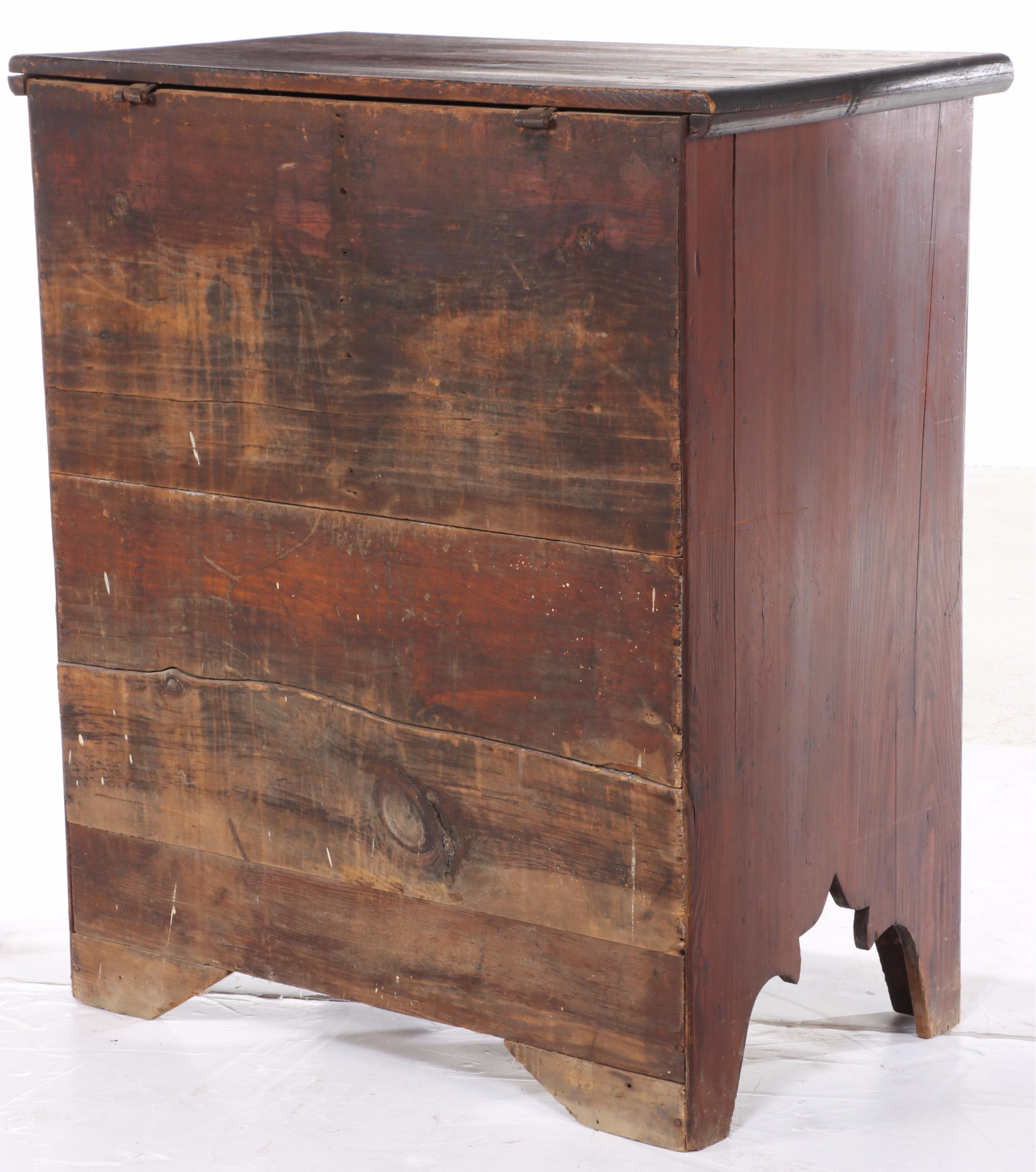 American Primitive Pine Mule Chest, Early 19th Century | Everything But ...
