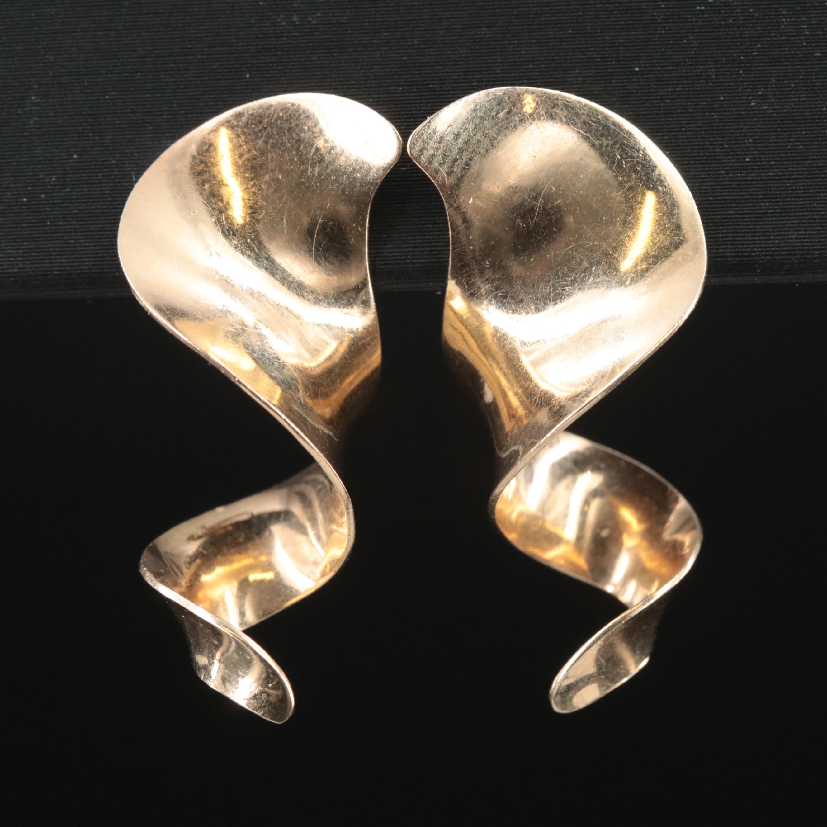 Timothy Grannis 14K Spiral Earrings | Everything But The House