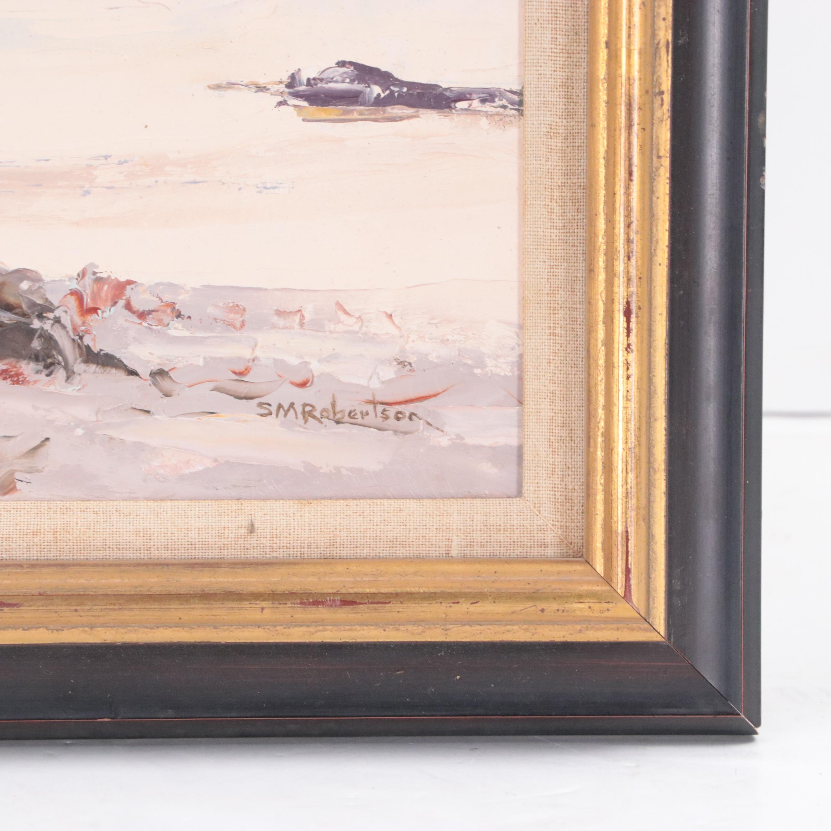 Sheila MacLeod Robertson Palette Knife Oil Painting "Isle of Iona ...