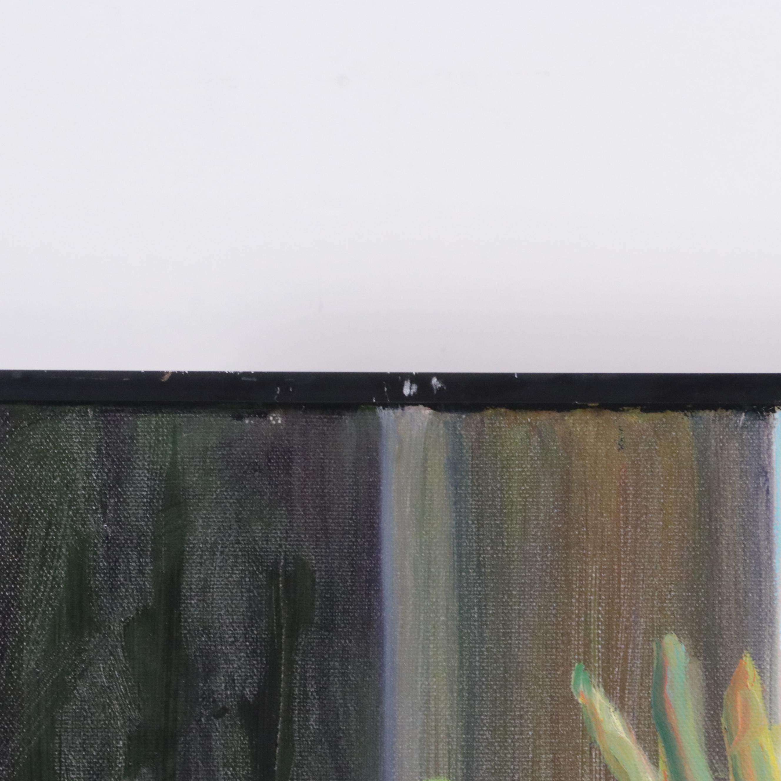 Judy Max Still Life Oil Painting "At the Monkey House" | Everything But ...