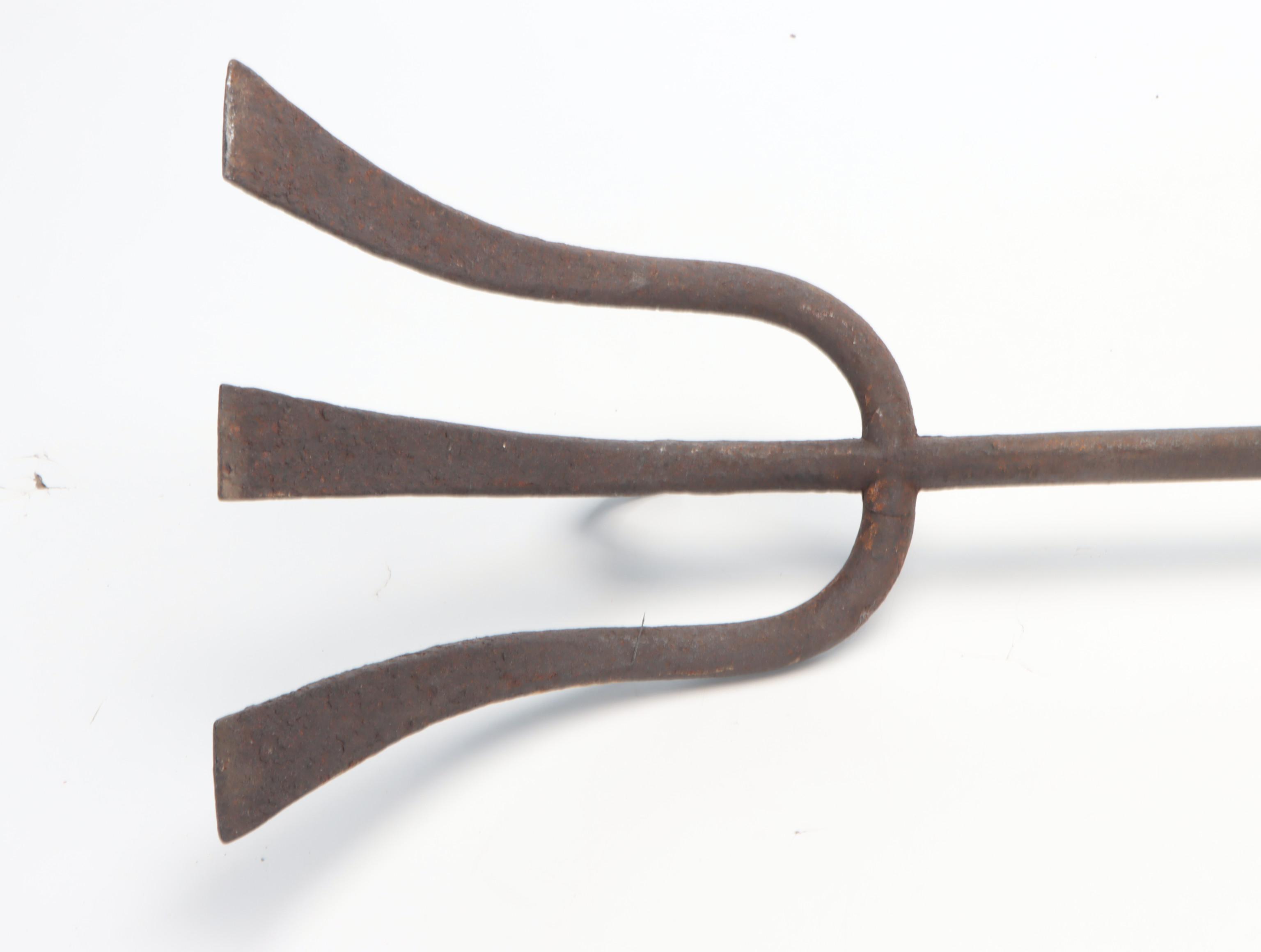 Wrought Iron Fire Log Fork | Everything But The House
