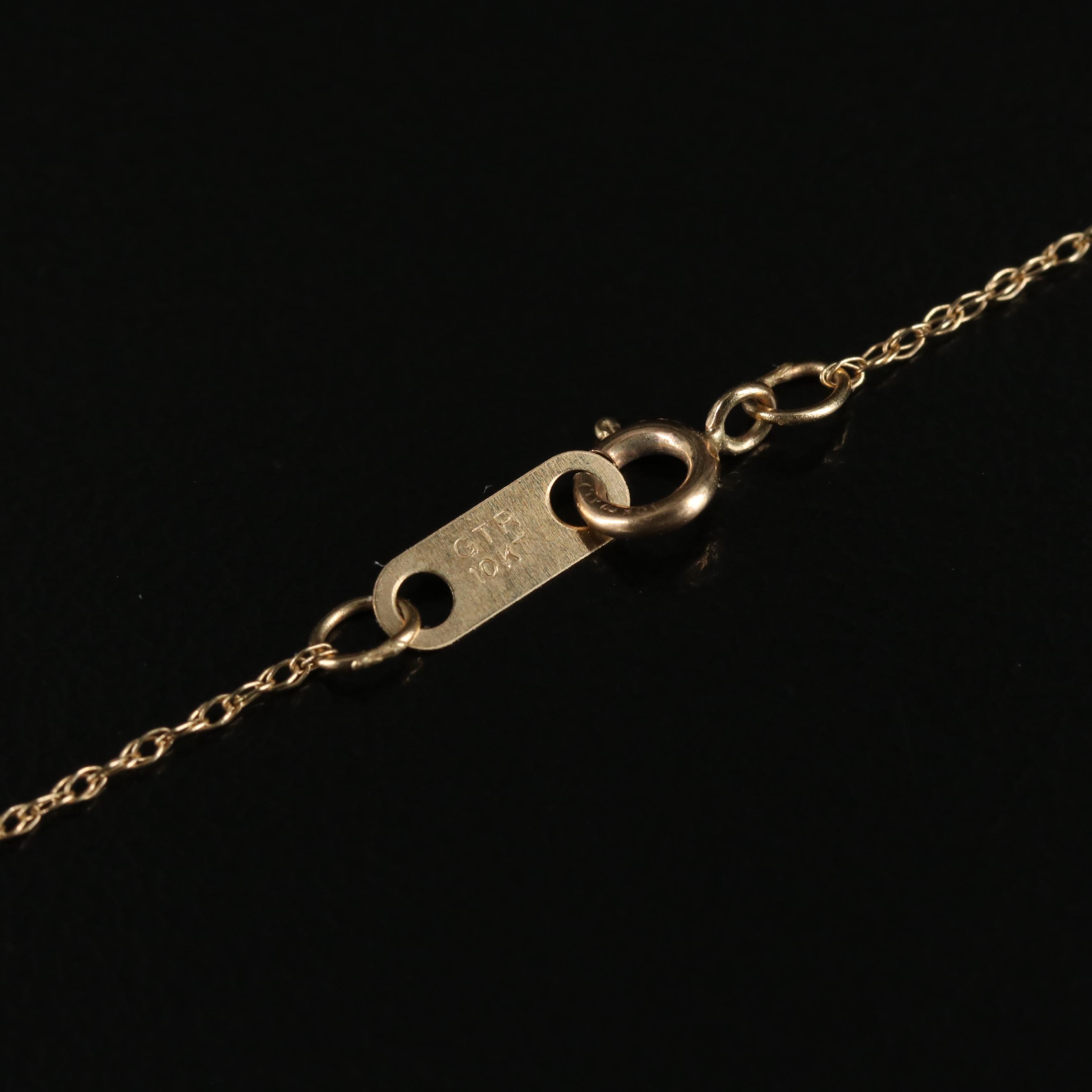 10K Ruby, Sapphire and Diamond Graduated Heart Pendant Necklace ...