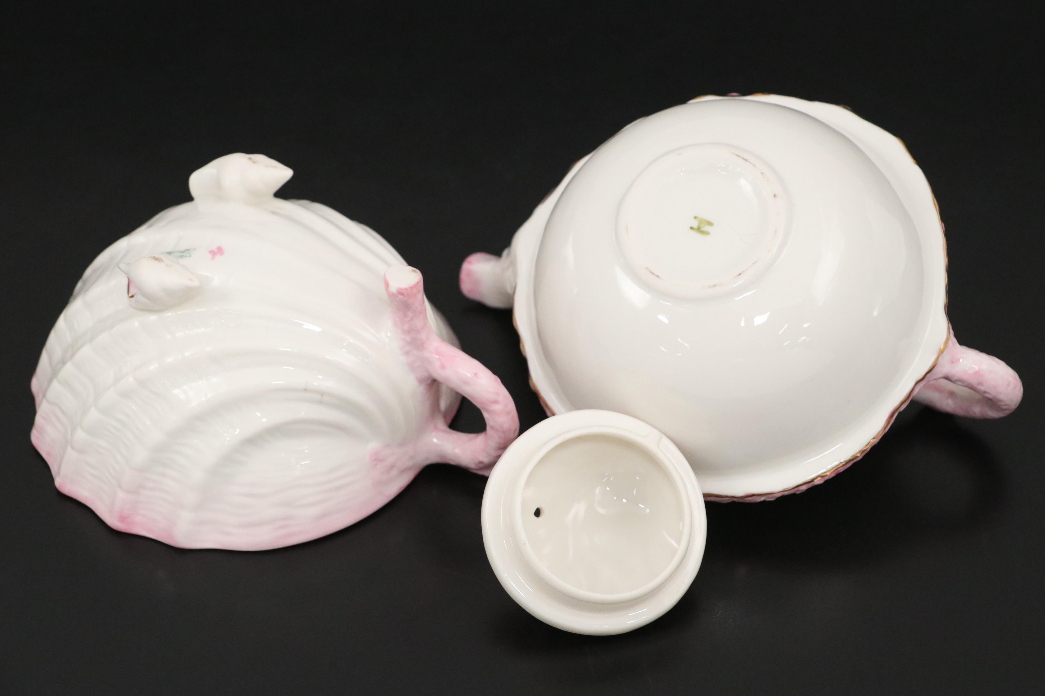 Belleek Porcelain "Neptune" Tea for One, 20th Century | Everything But ...