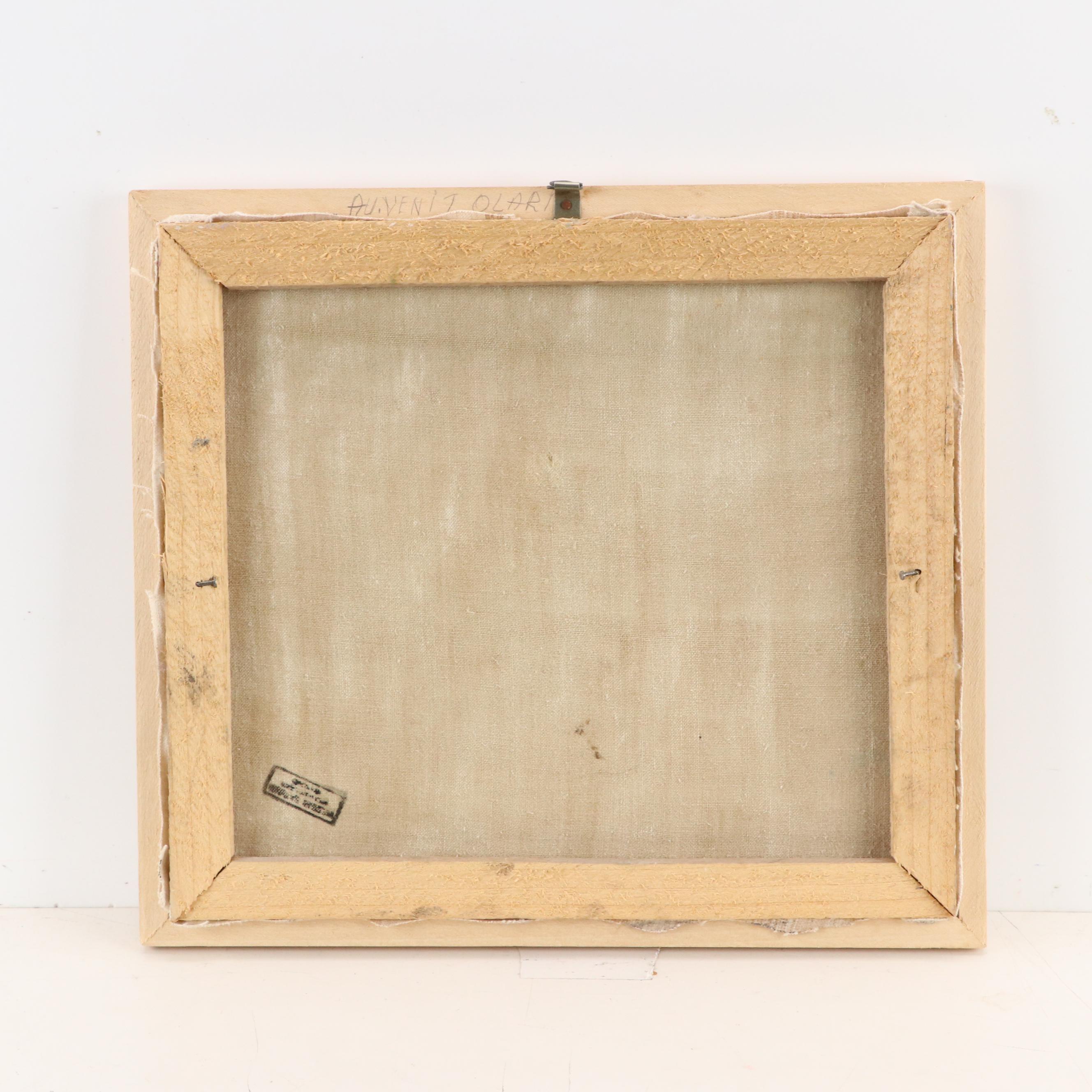 Radica Nicodin Winter Landscape Oil Painting, 1995 | Everything But The ...