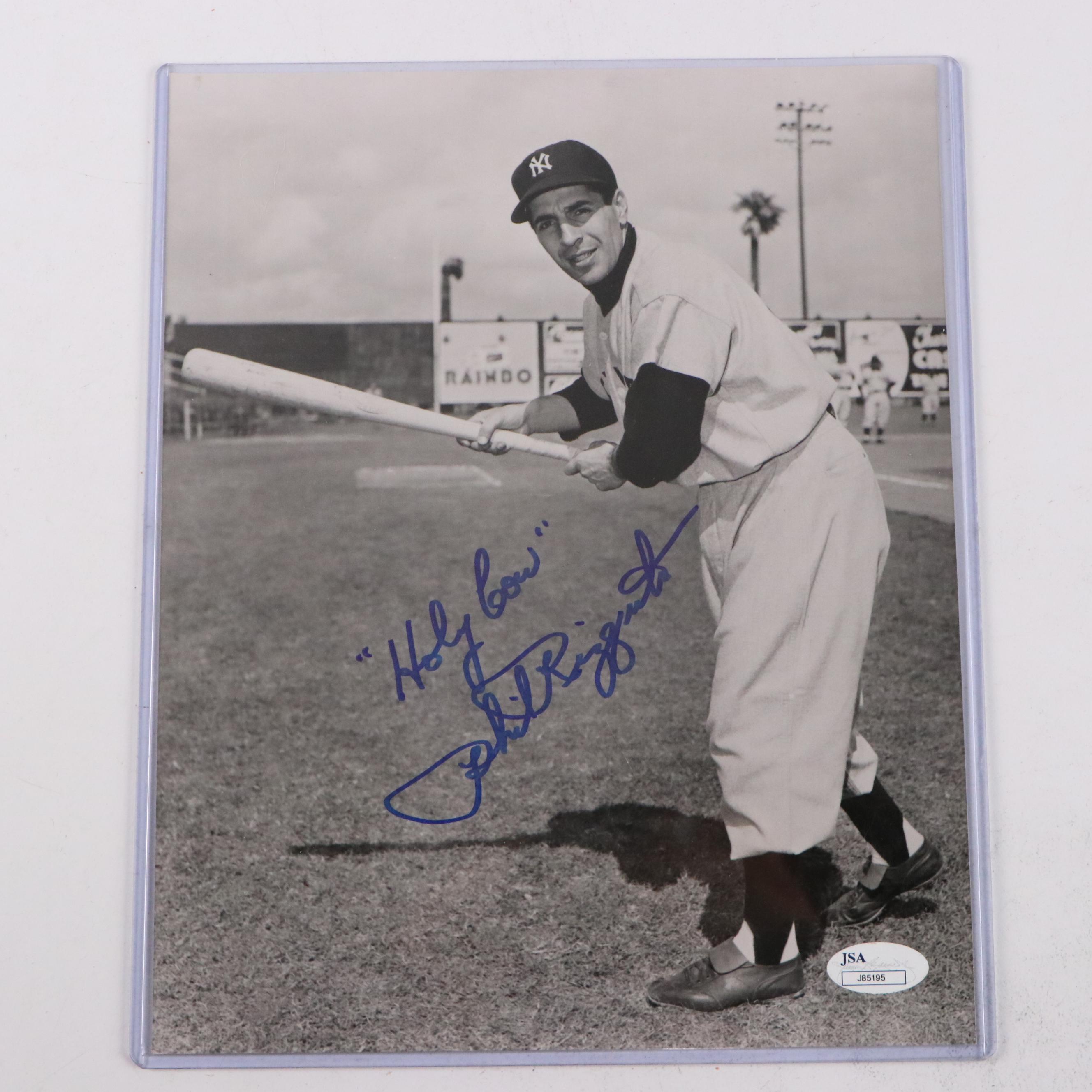 Whitey Ford Signed New York Yankees Sign with Goose Gossage Signed ...