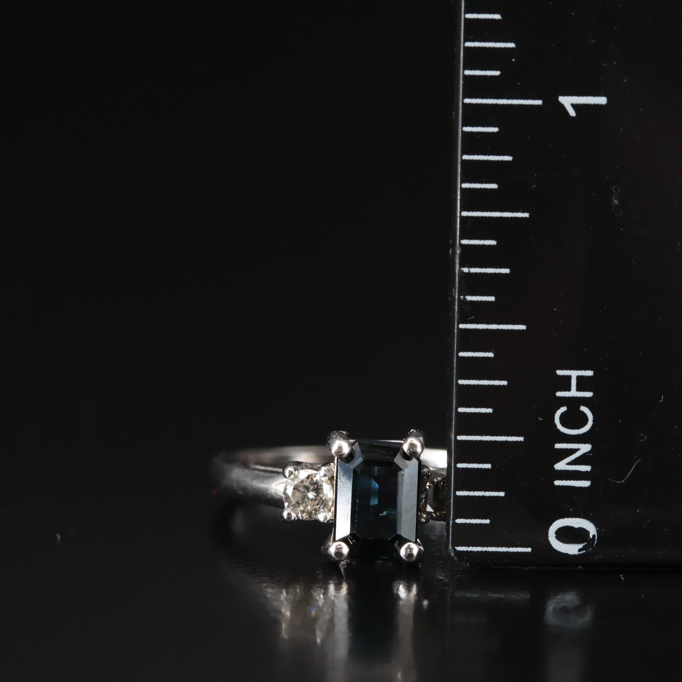 14K Sapphire and Diamond Ring | Everything But The House