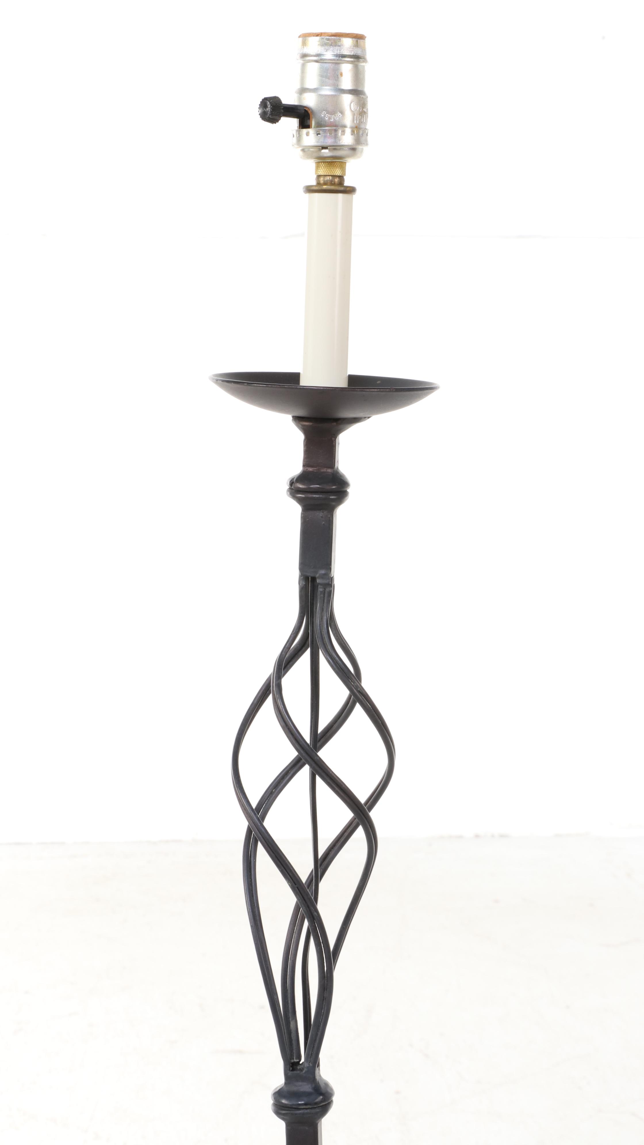 Theo. Homan Mid Century Modern Lounge Chair w/ Spanish Colonial Style ...