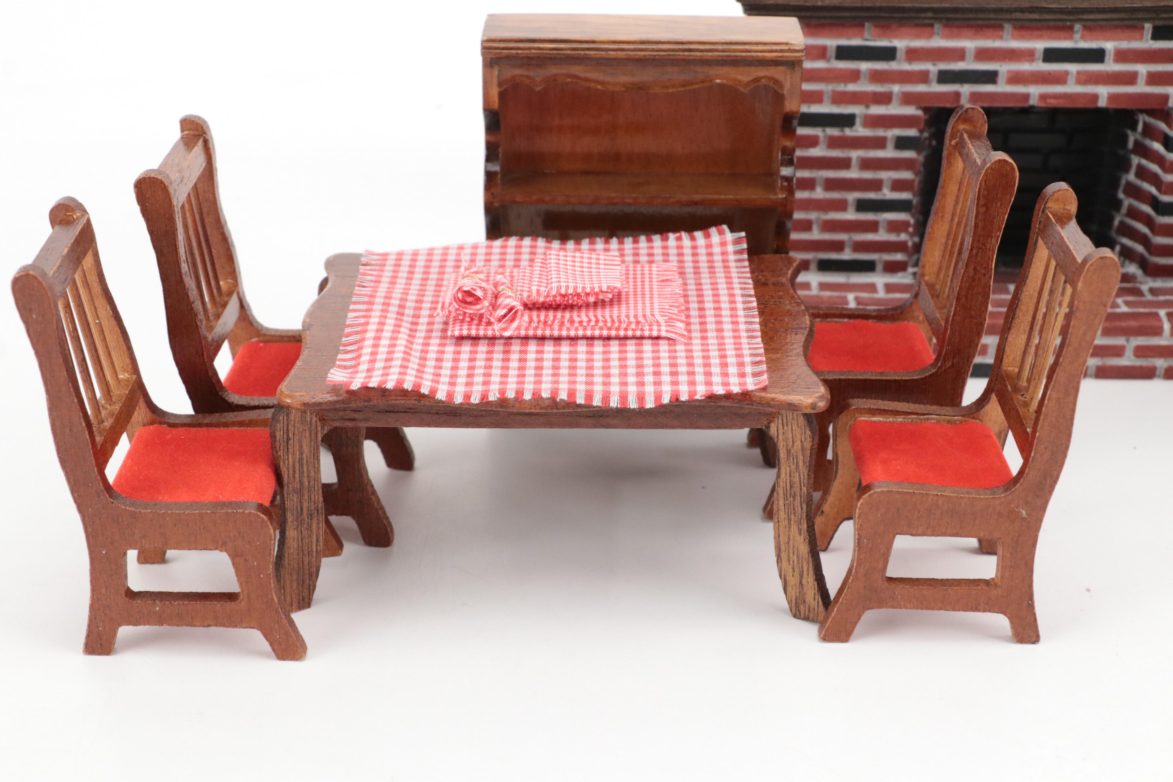 Heidi Ott Miniature Doll with More Miniatures, Including Coca-Cola ...