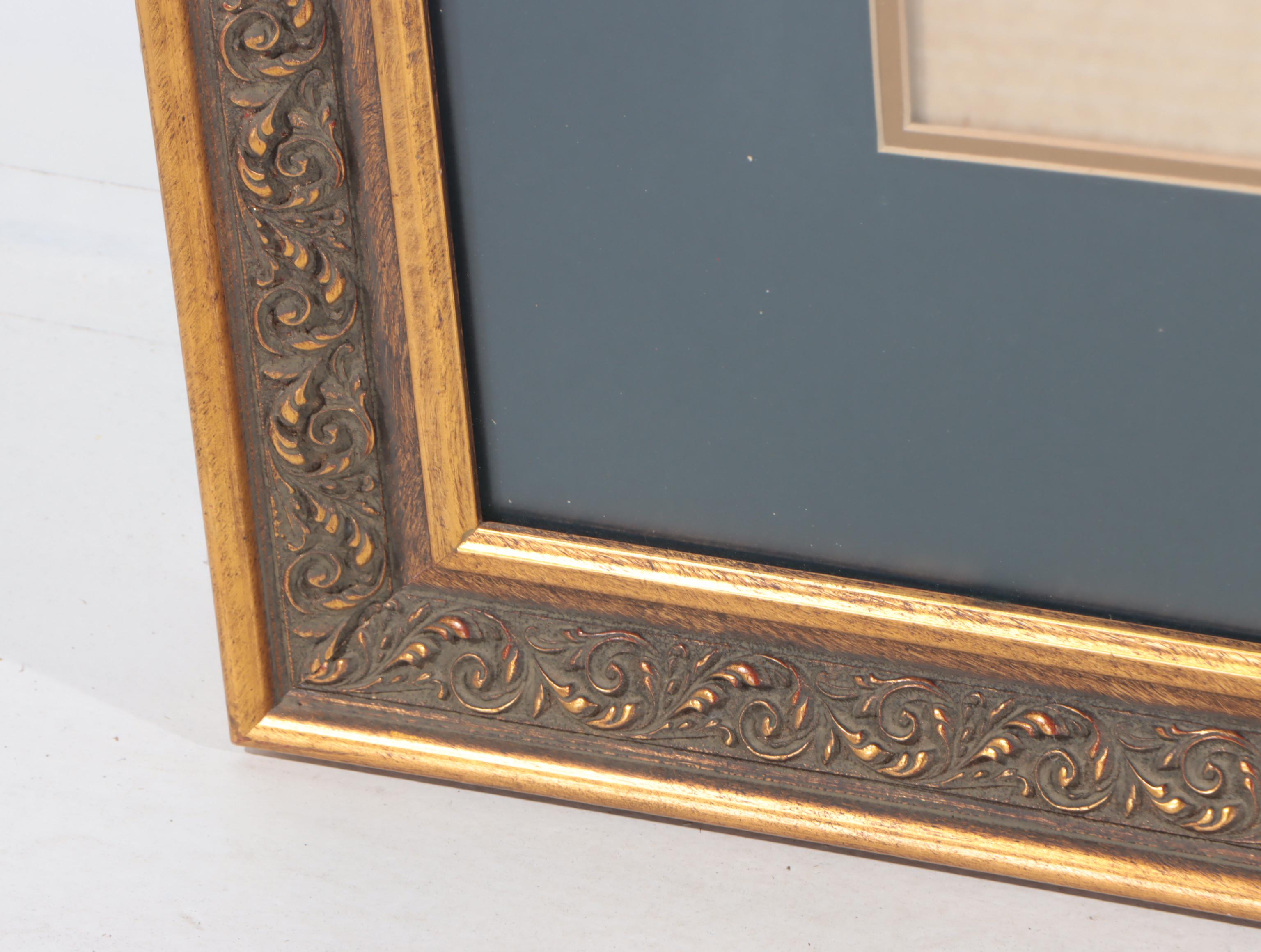 Art Frame Gallery Blue-Matted Frames with Assorted Frame Collection ...